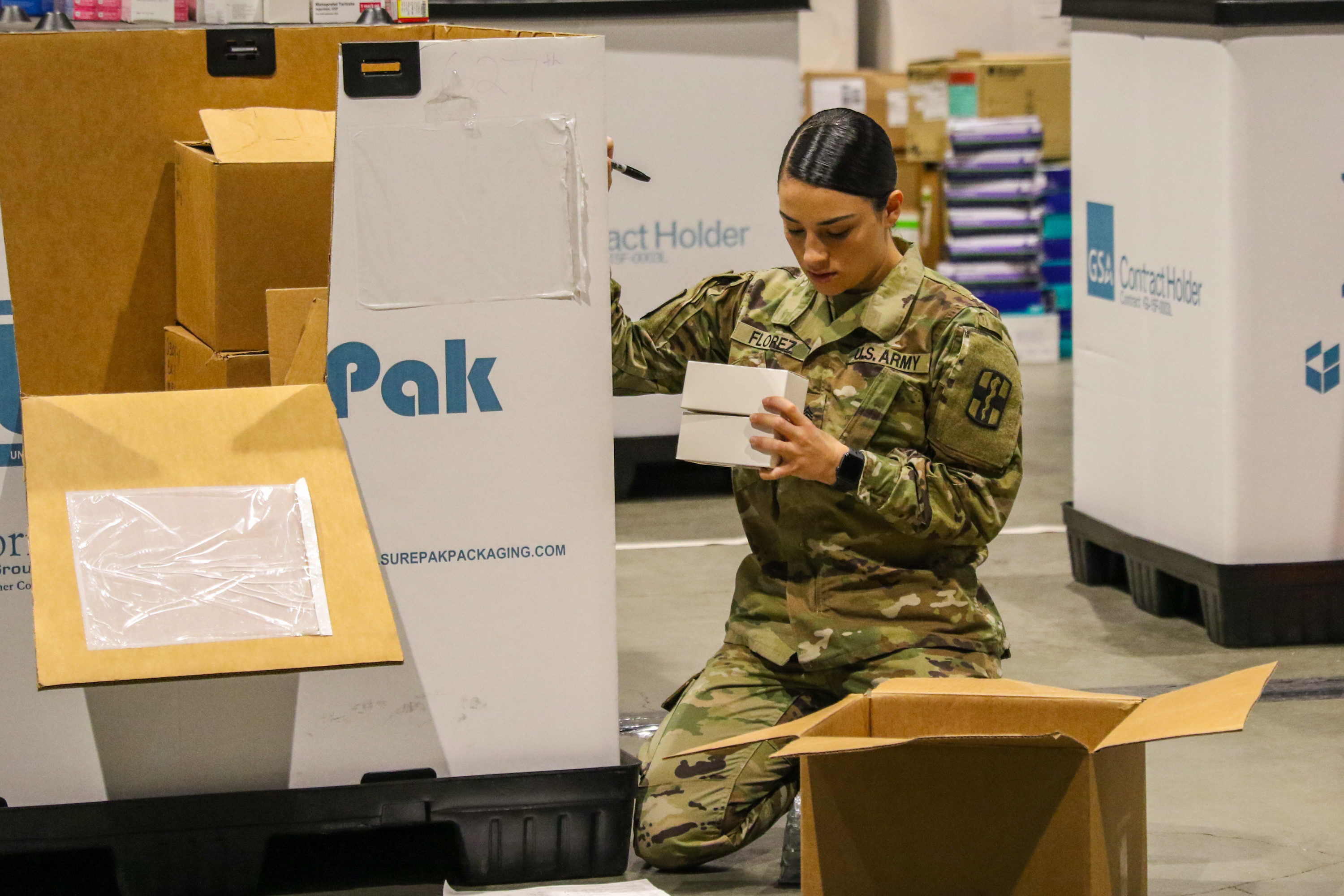 Rapid Deployment Team assists ARNORTH medical units supply needs ...
