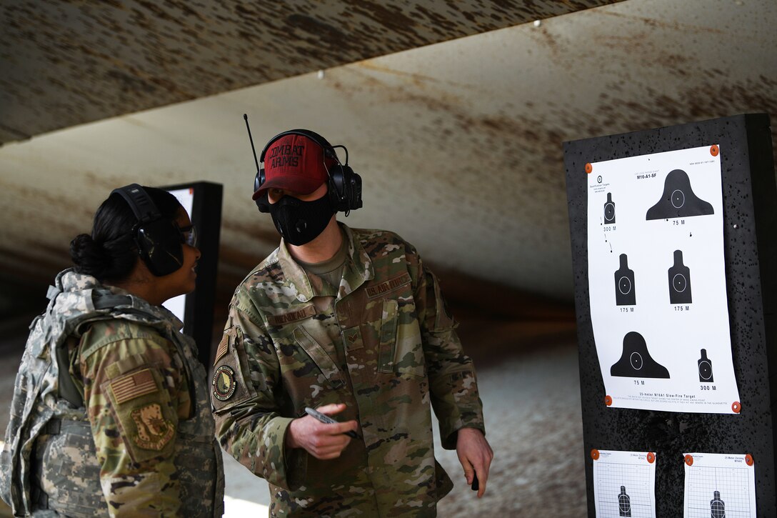 Security Forces augmentees support base defense