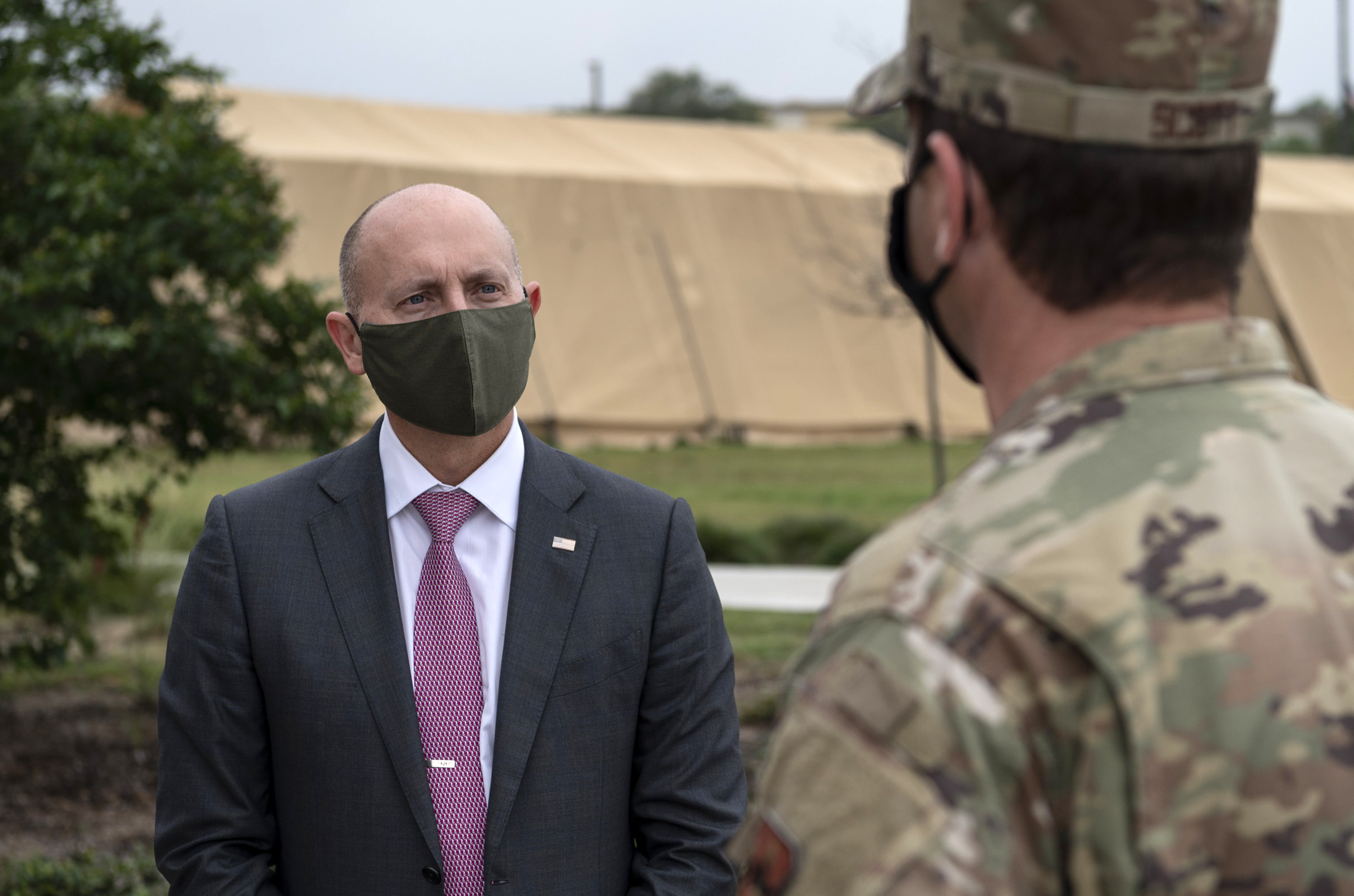 USECAF, CMSAF visit AETC to see adjusted training operations in ...