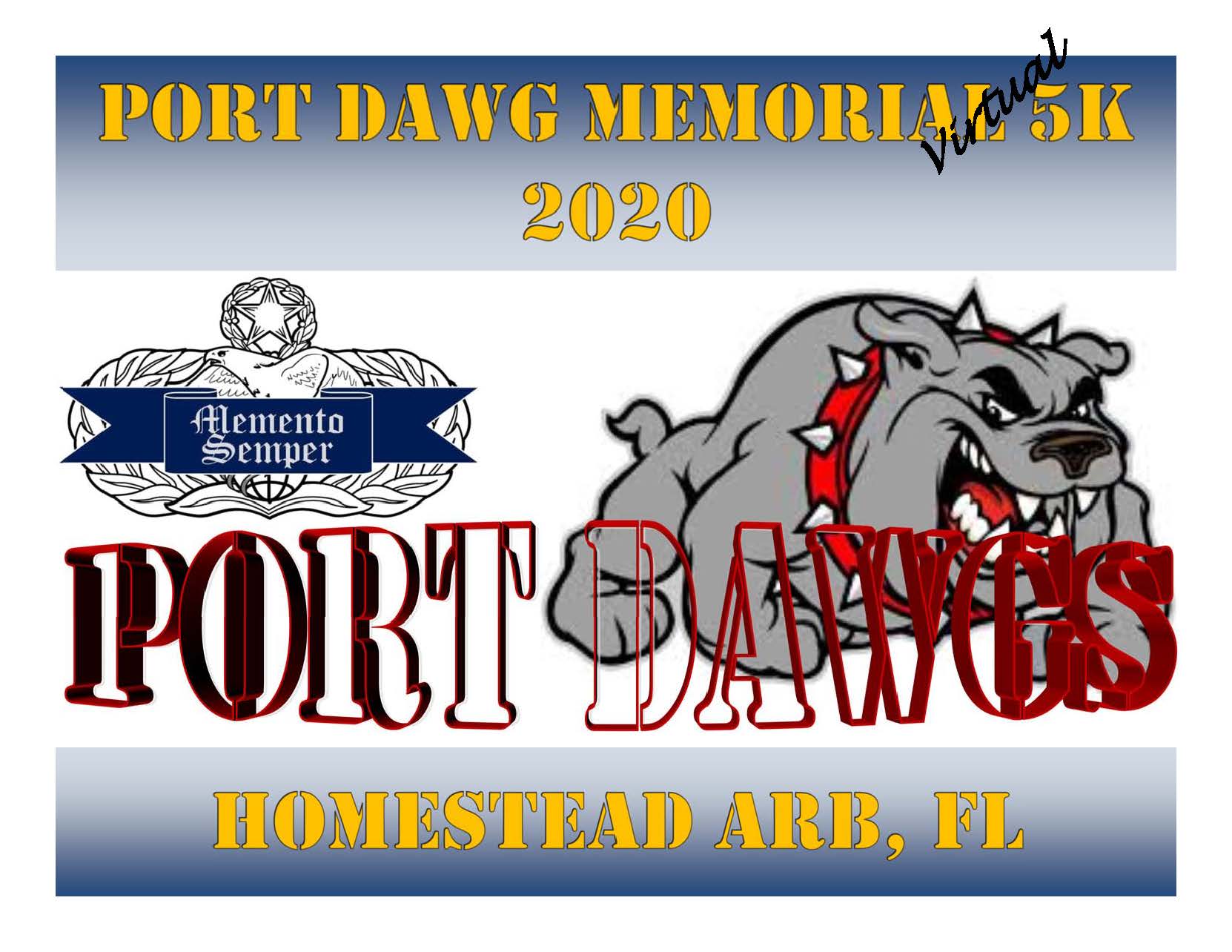 'Port Dawgs' honor their fallen during virtual run > Homestead Air ...