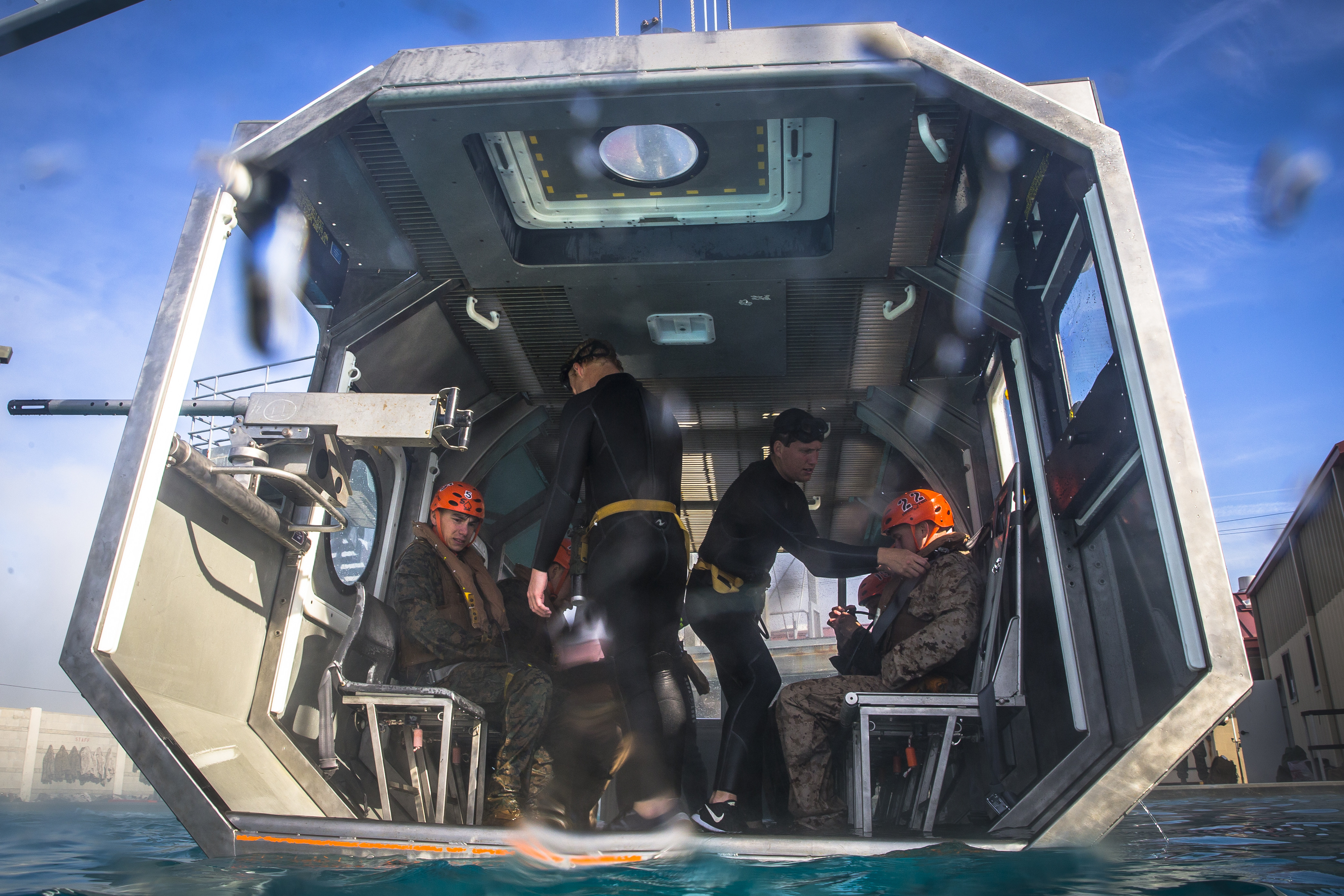 Popular Training Program Increases Marine Survivability United States