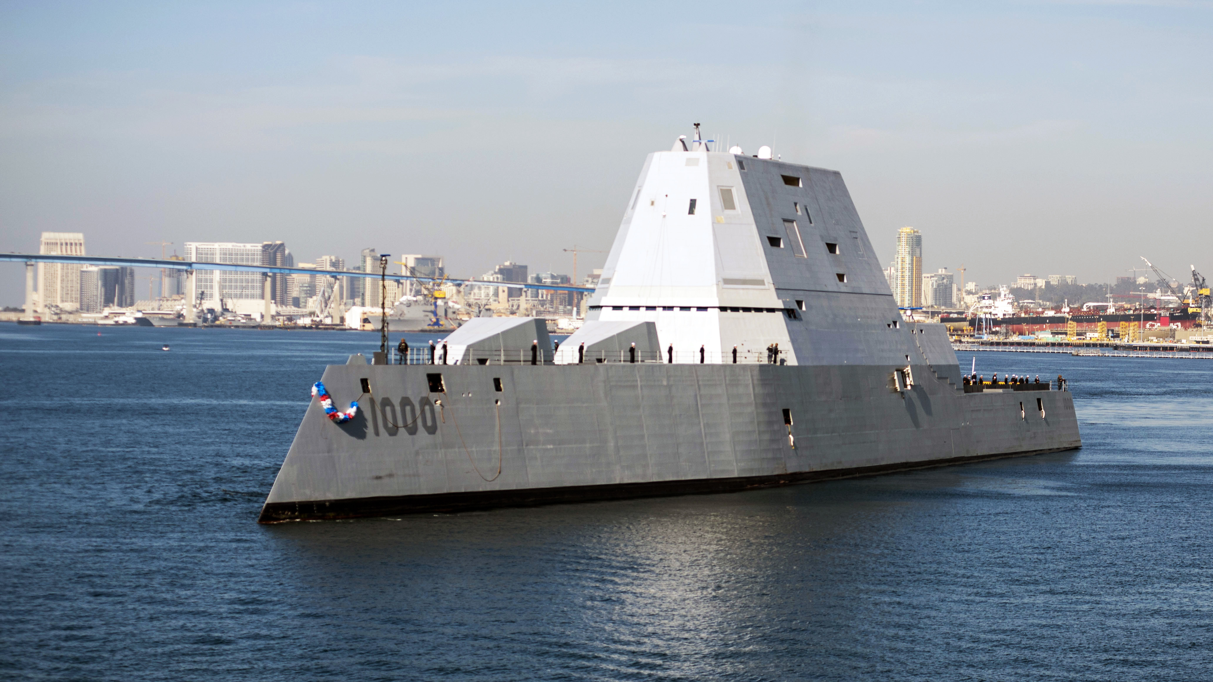 Navy Accepts Delivery of Destroyer USS Zumwalt > U.S. Indo-Pacific ...