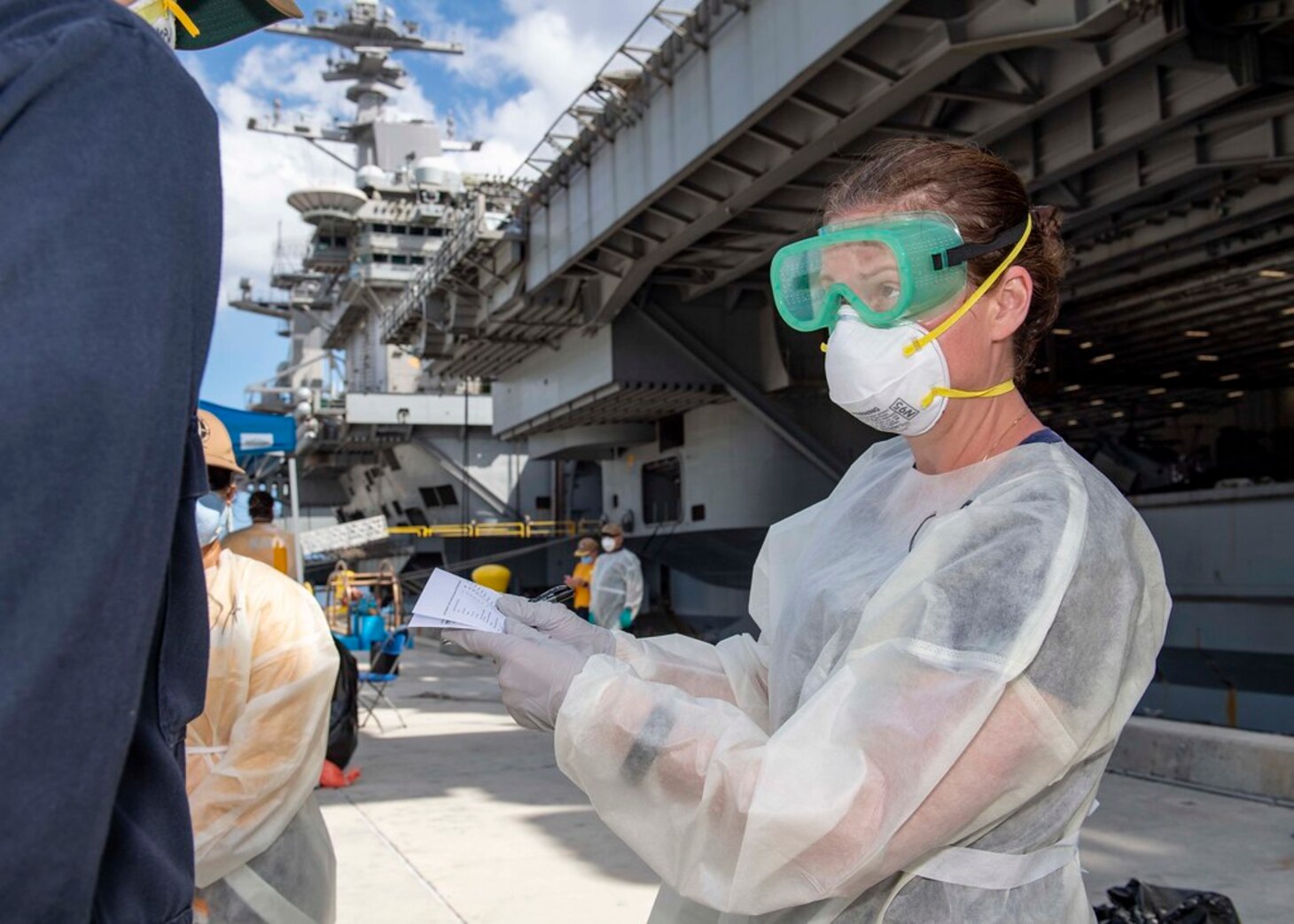 Theodore Roosevelt Sailors Volunteer to Support Public Health Outbreak ...