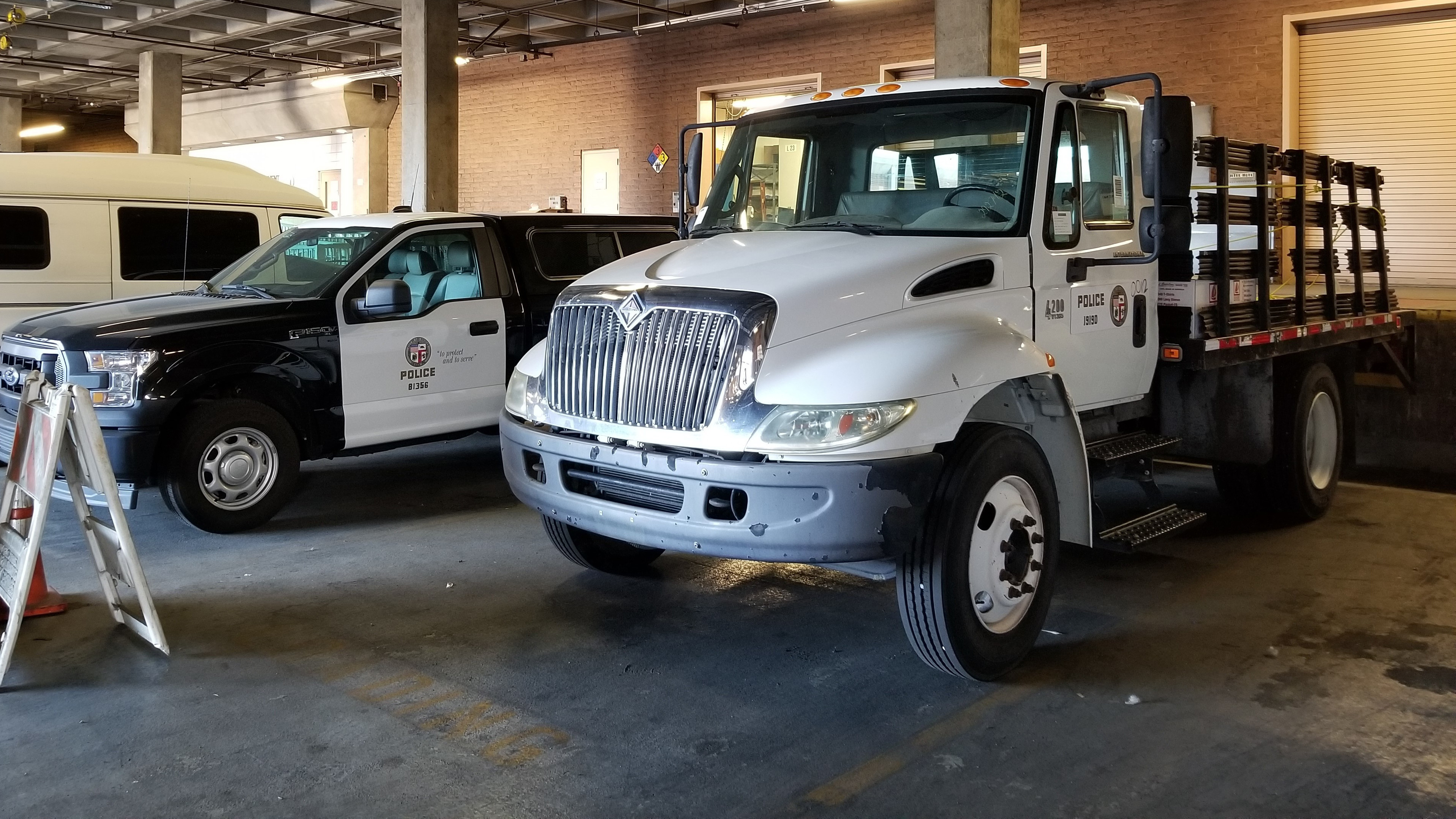 Excess military trucks support LAPD during COVID-19 pandemic
