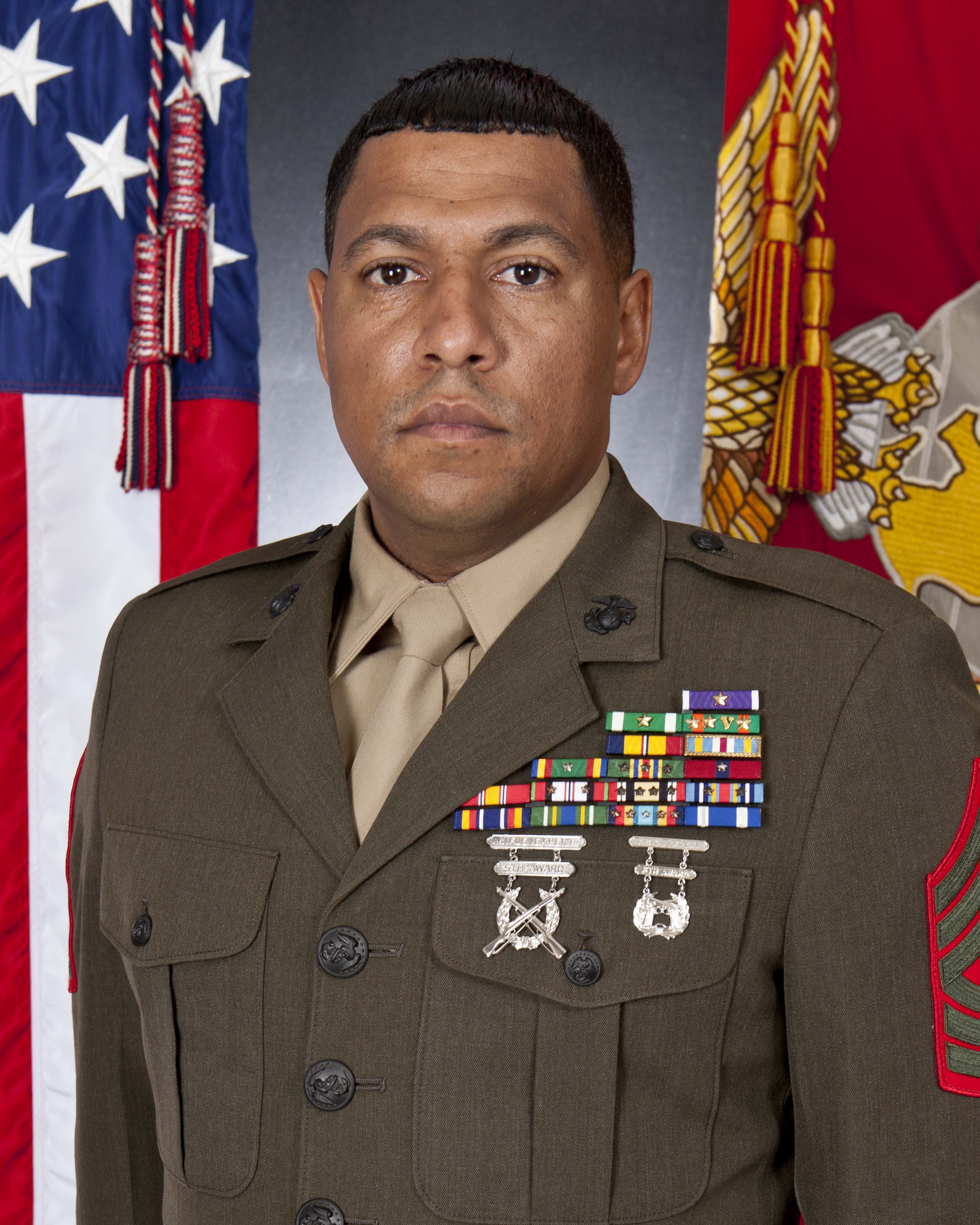 First Sergeant Fernandez H&S First Sergeant
