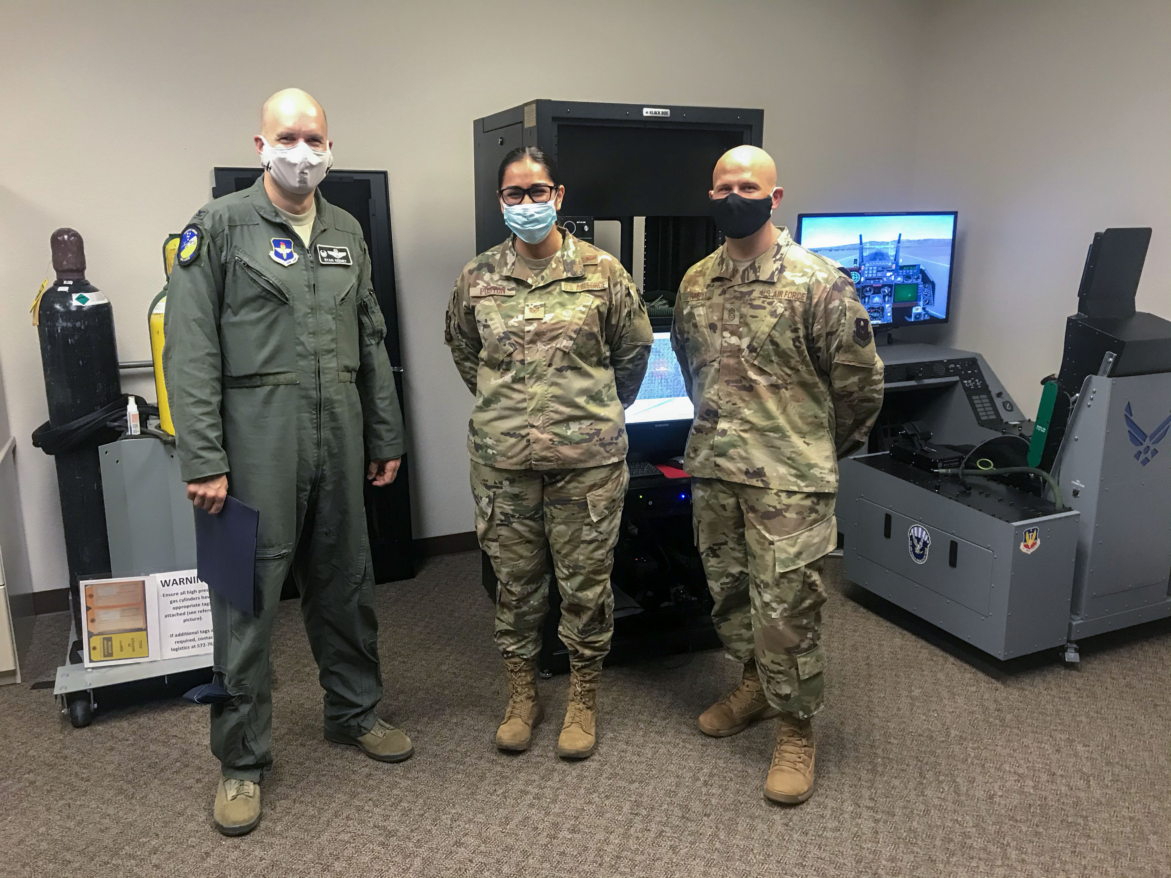 Photos: 49th Wing leadership visits 54th TRS > Air Education and ...