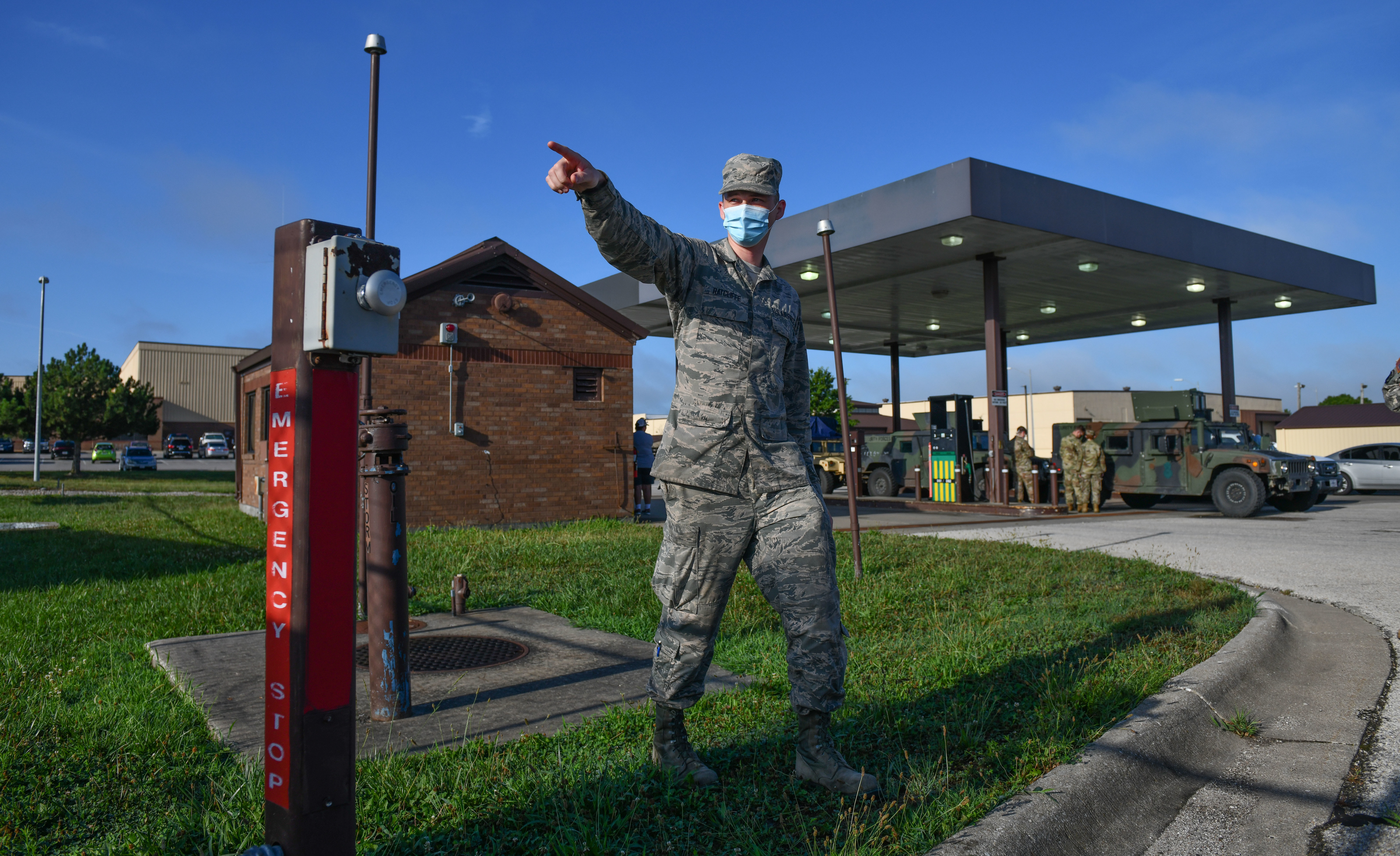 Airmen, Soldiers practice emergency response during DLA fuel spill ...