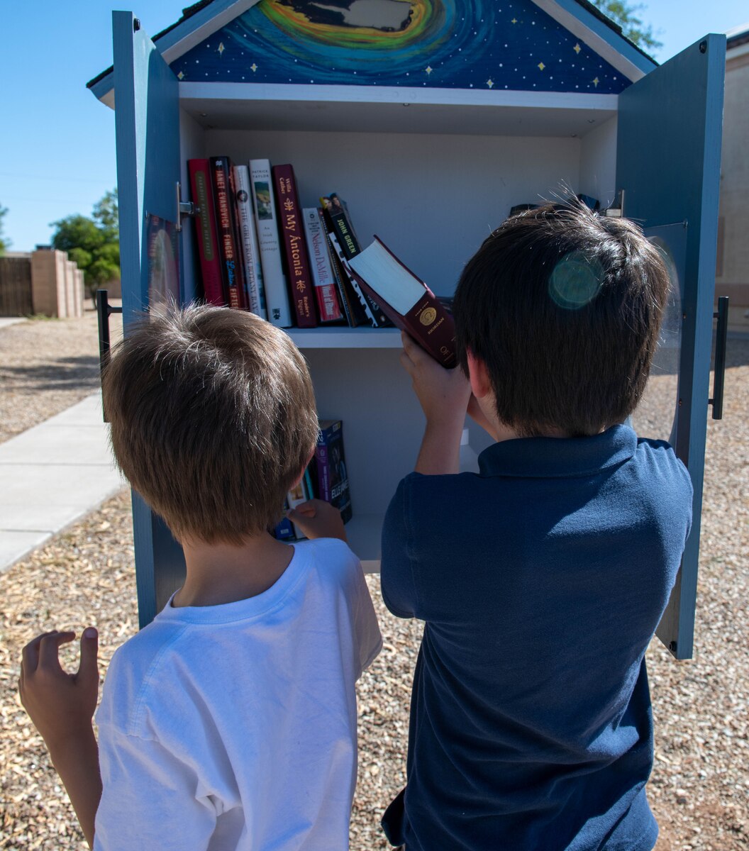 Military community launches second loaner library > Luke Air Force Base ...