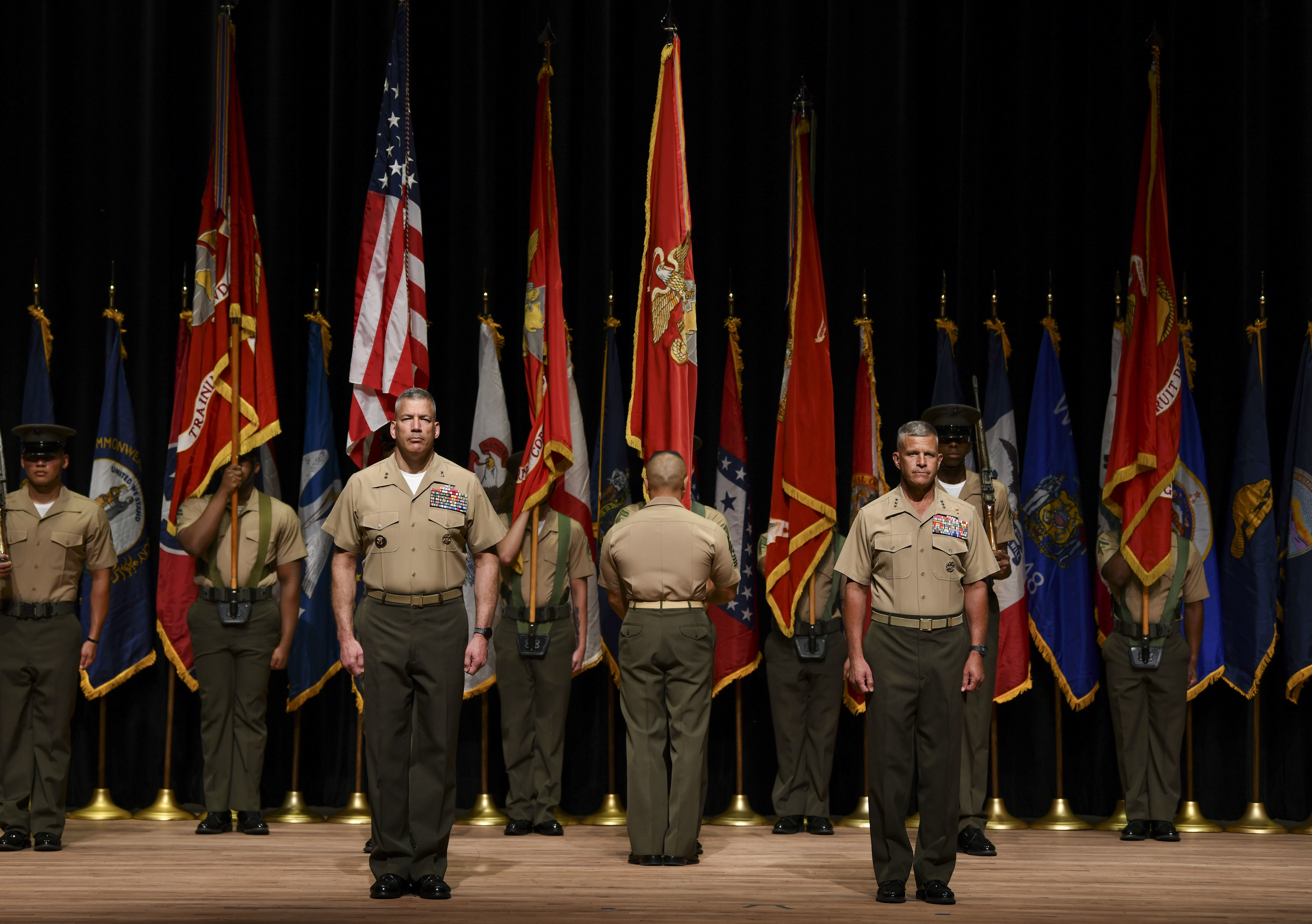 Receiving The Colors