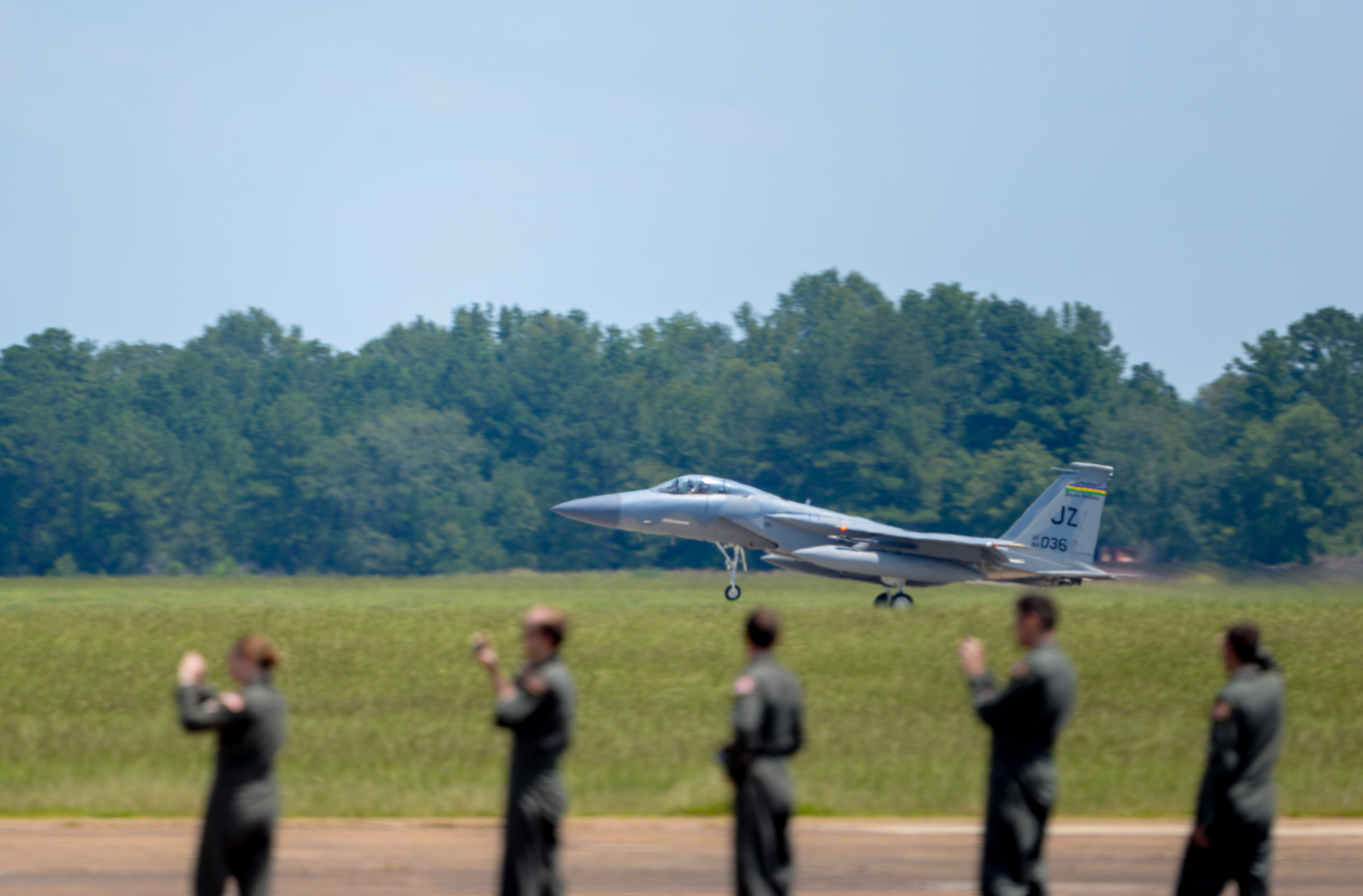 Photos: F-35A Lightning II, F-15 Eagle fly-in > Air Education and ...
