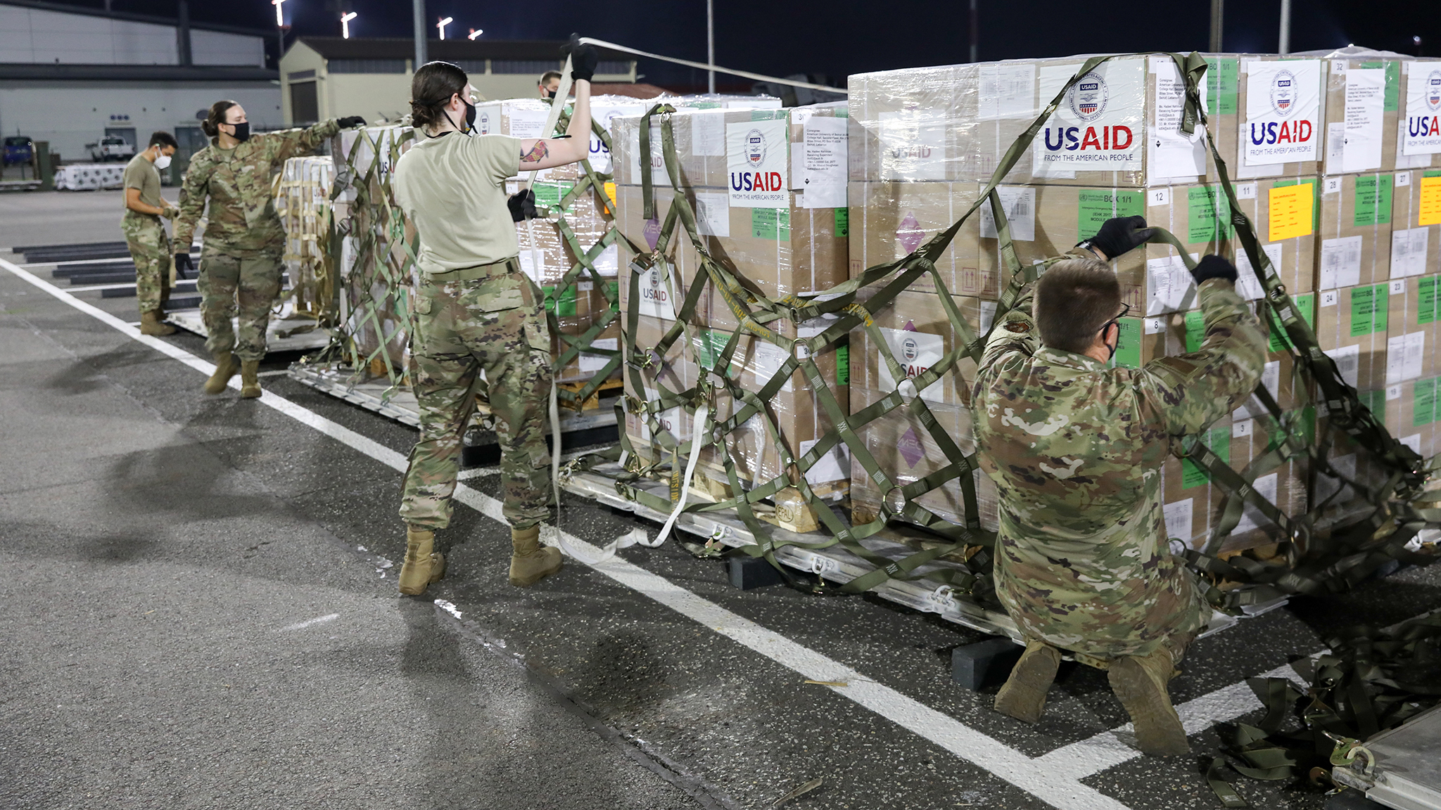 US Army and Air Force in Europe join USAID to provide support to Lebanon