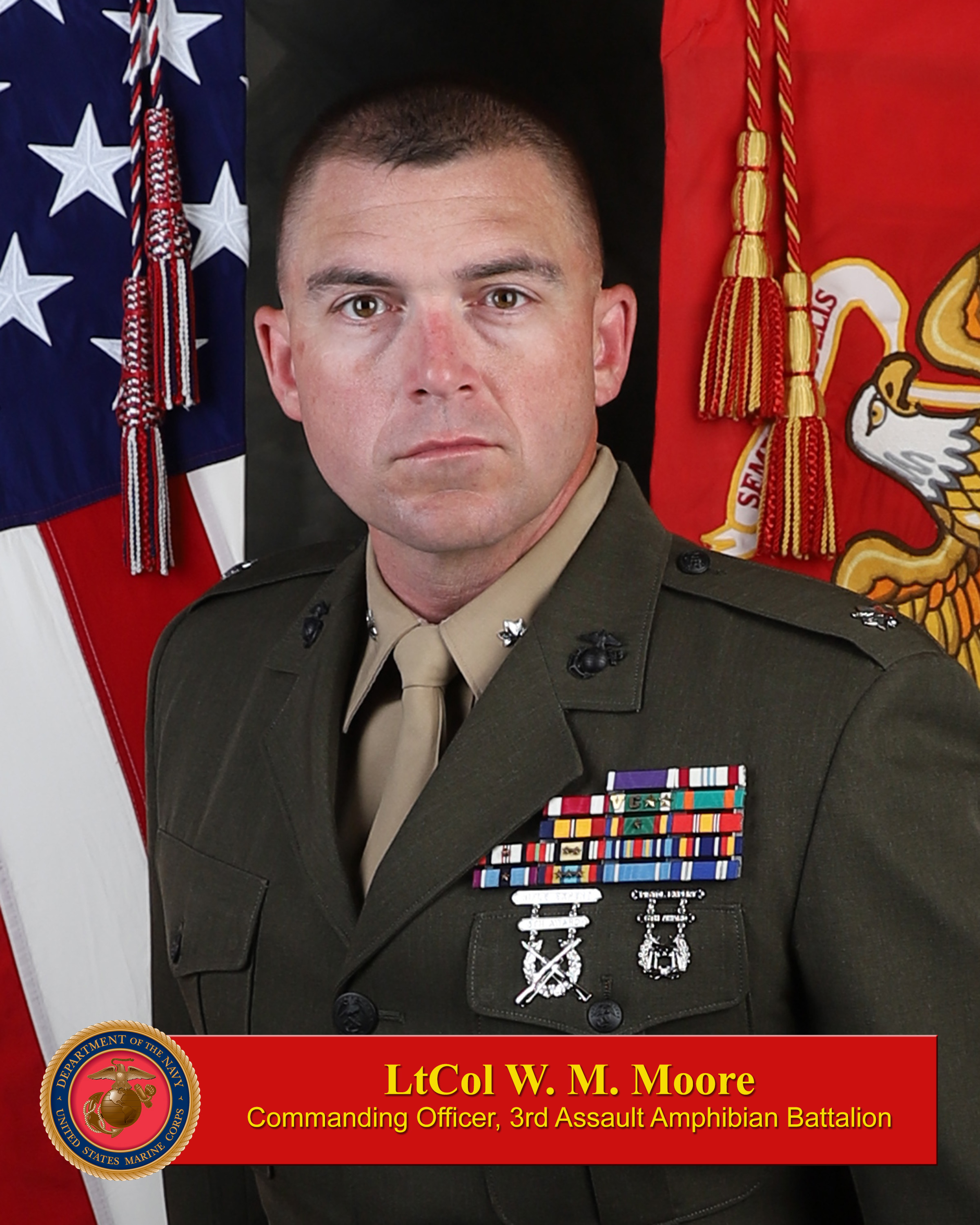 Lieutenant Colonel W. M. Moore > 1st Marine Division > Leaders