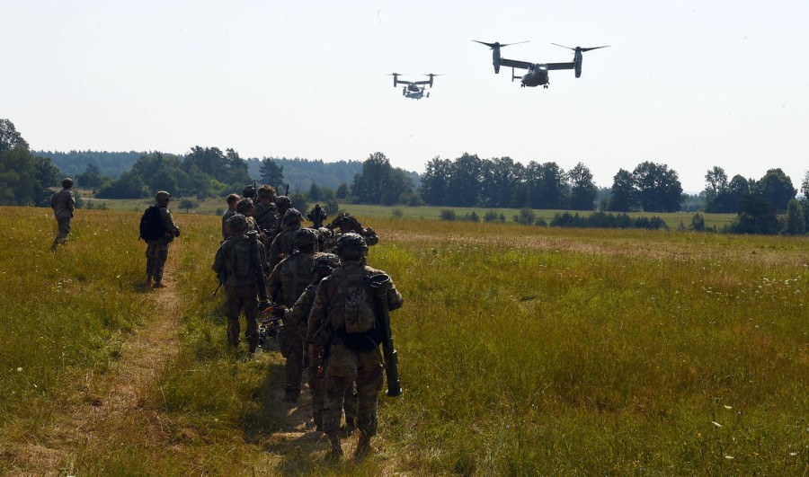 Marines bring Ospreys to annual Saber Junction exercise in Germany > II ...
