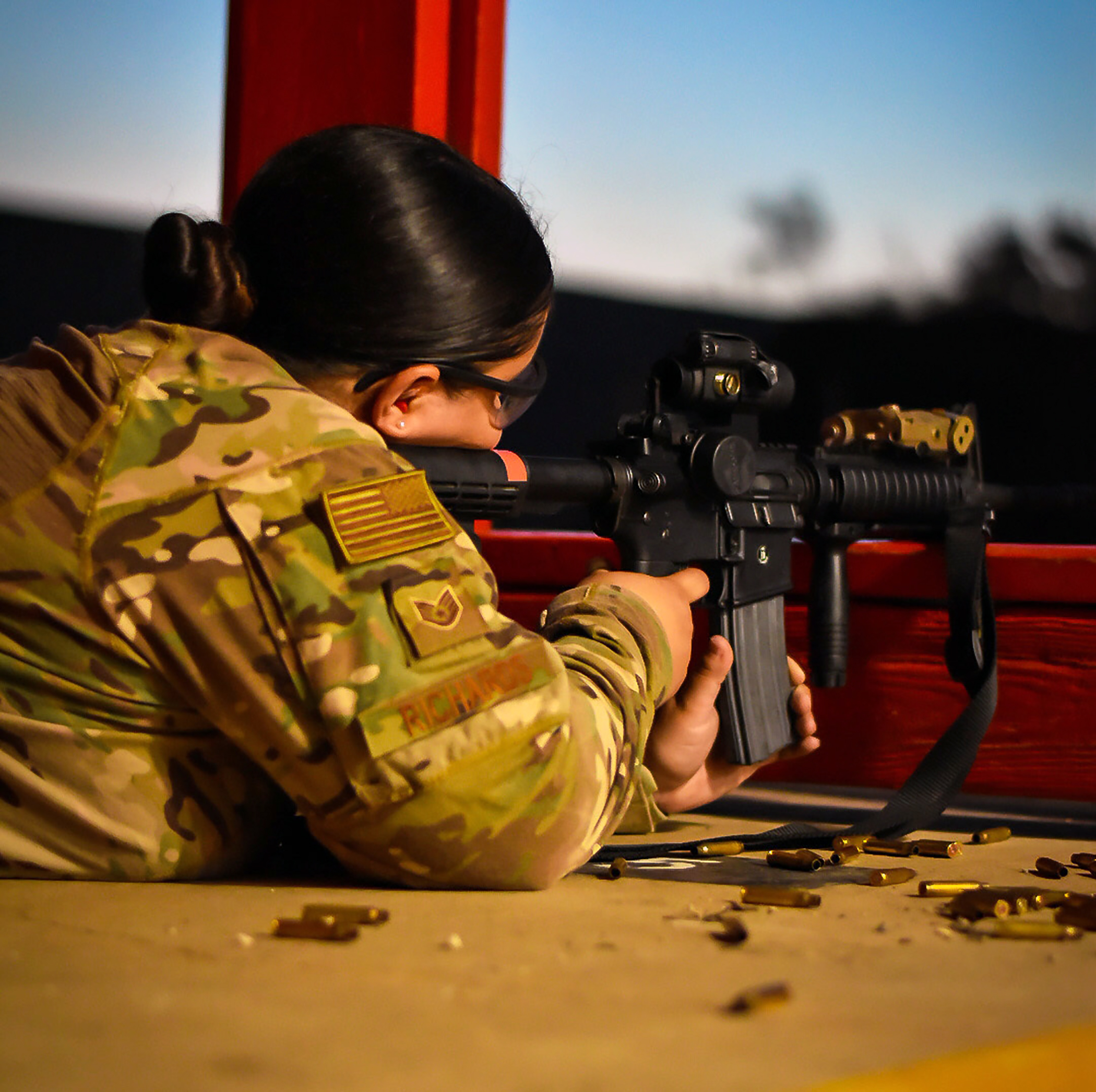 149th Security Forces Squadron ‘Gunfighters’ conduct weapons training ...