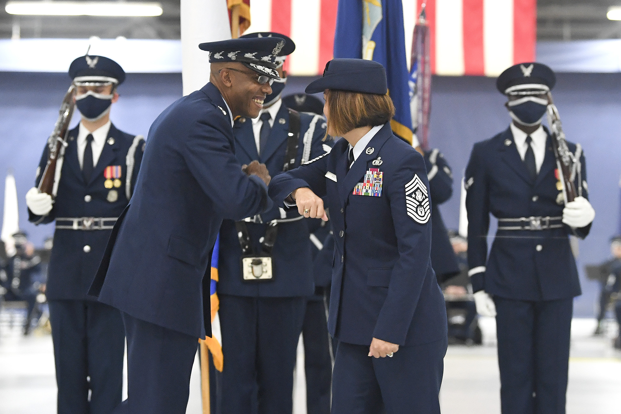 CMSgt Bass installed as the Air Force’s 19th Chief Master Sergeant of ...