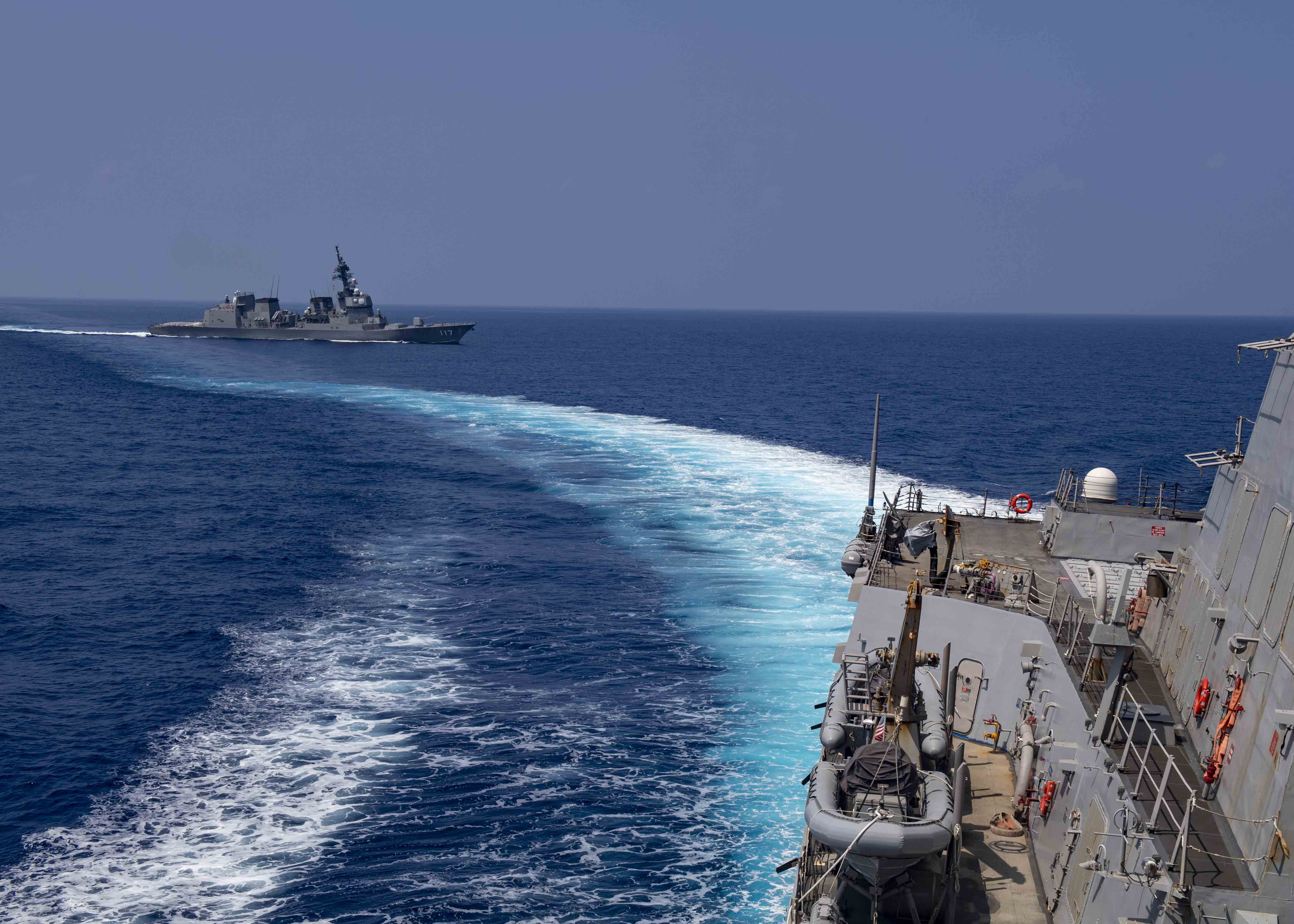 USS Mustin, JS Suzutsuki Integrate Operations in Support of Regional ...