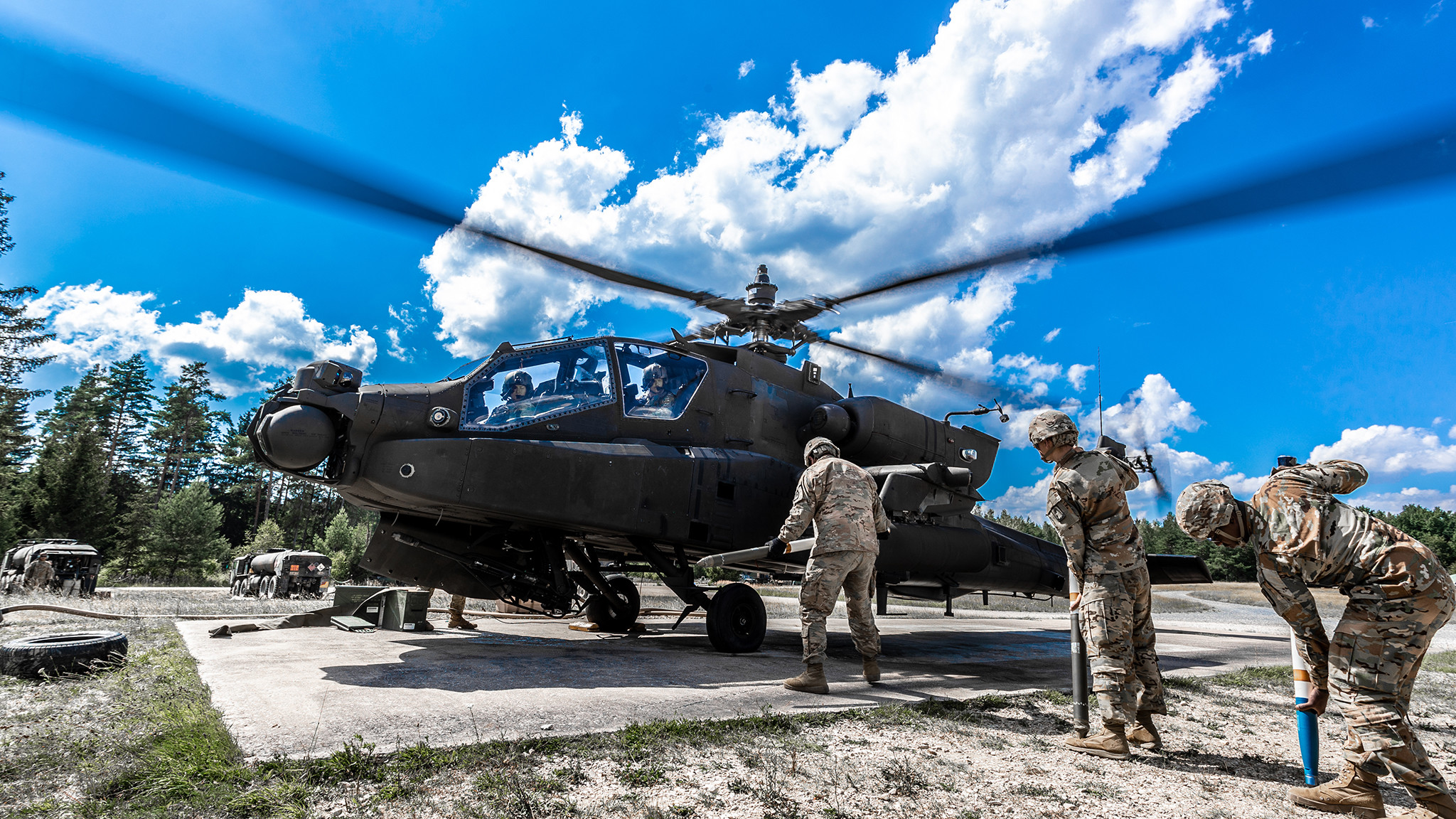 12th Combat Aviation Brigade aerial gunnery