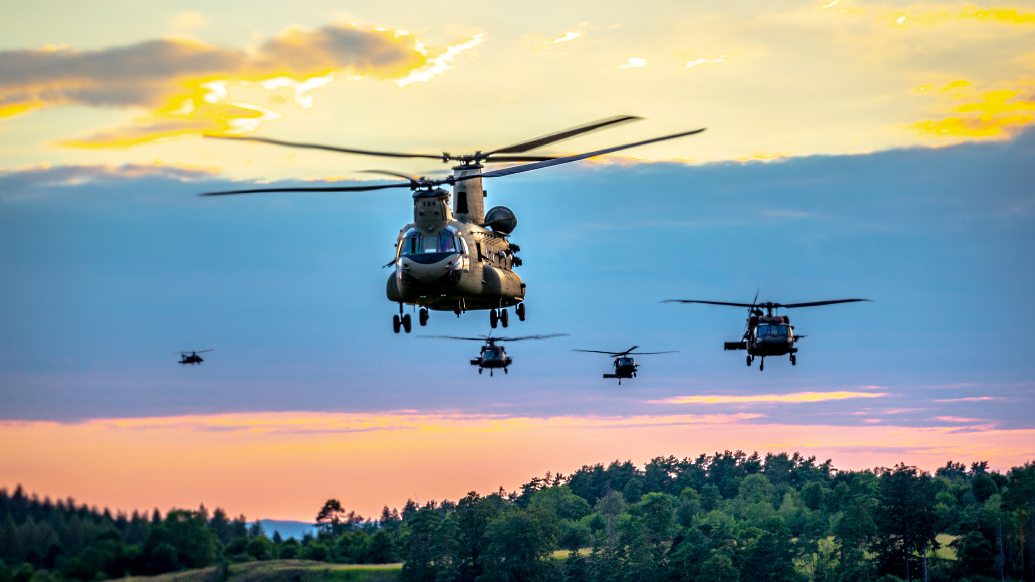 12th Combat Aviation Brigade aerial gunnery