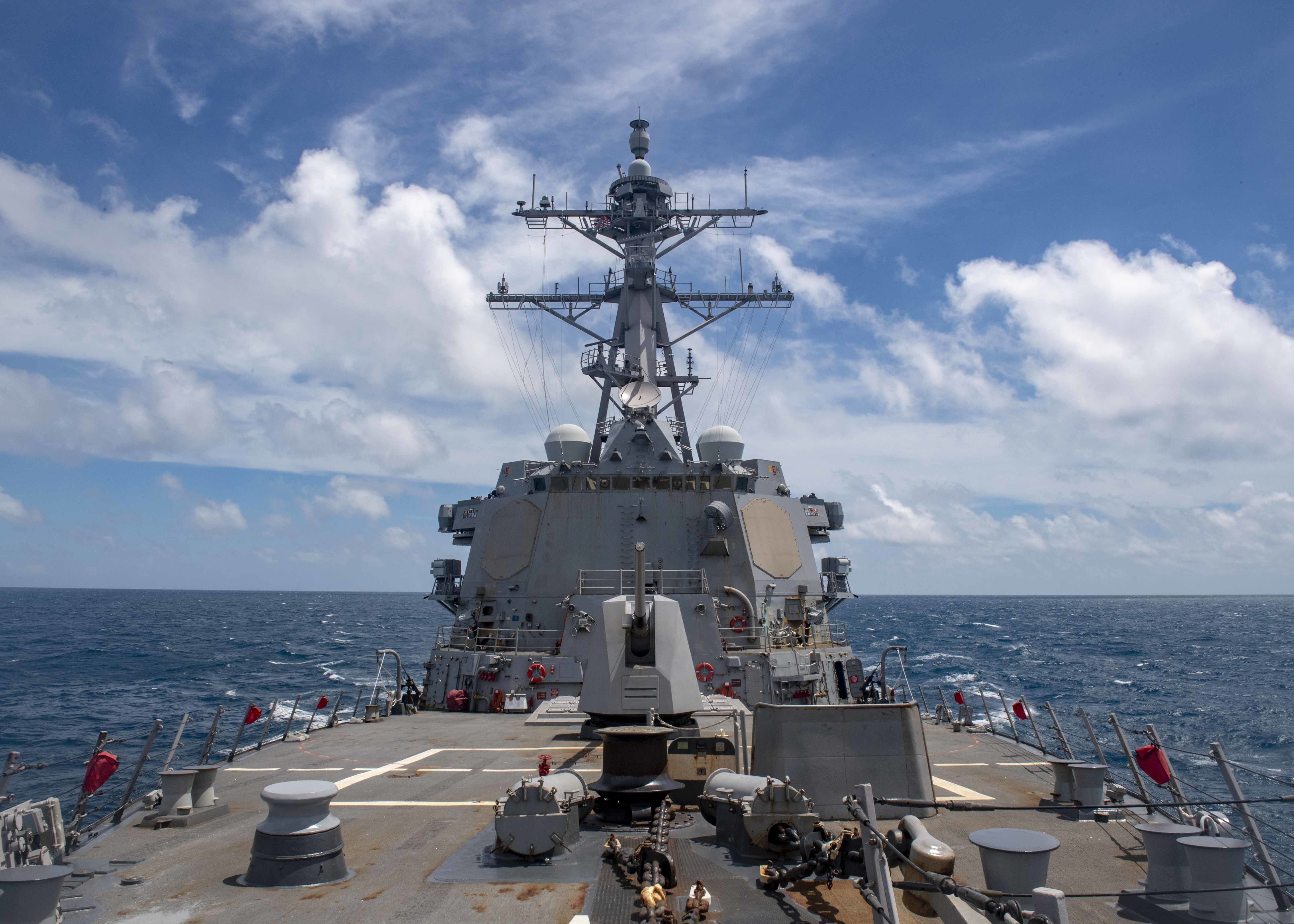 USS Mustin Transits the Taiwan Strait > United States Navy > display ...