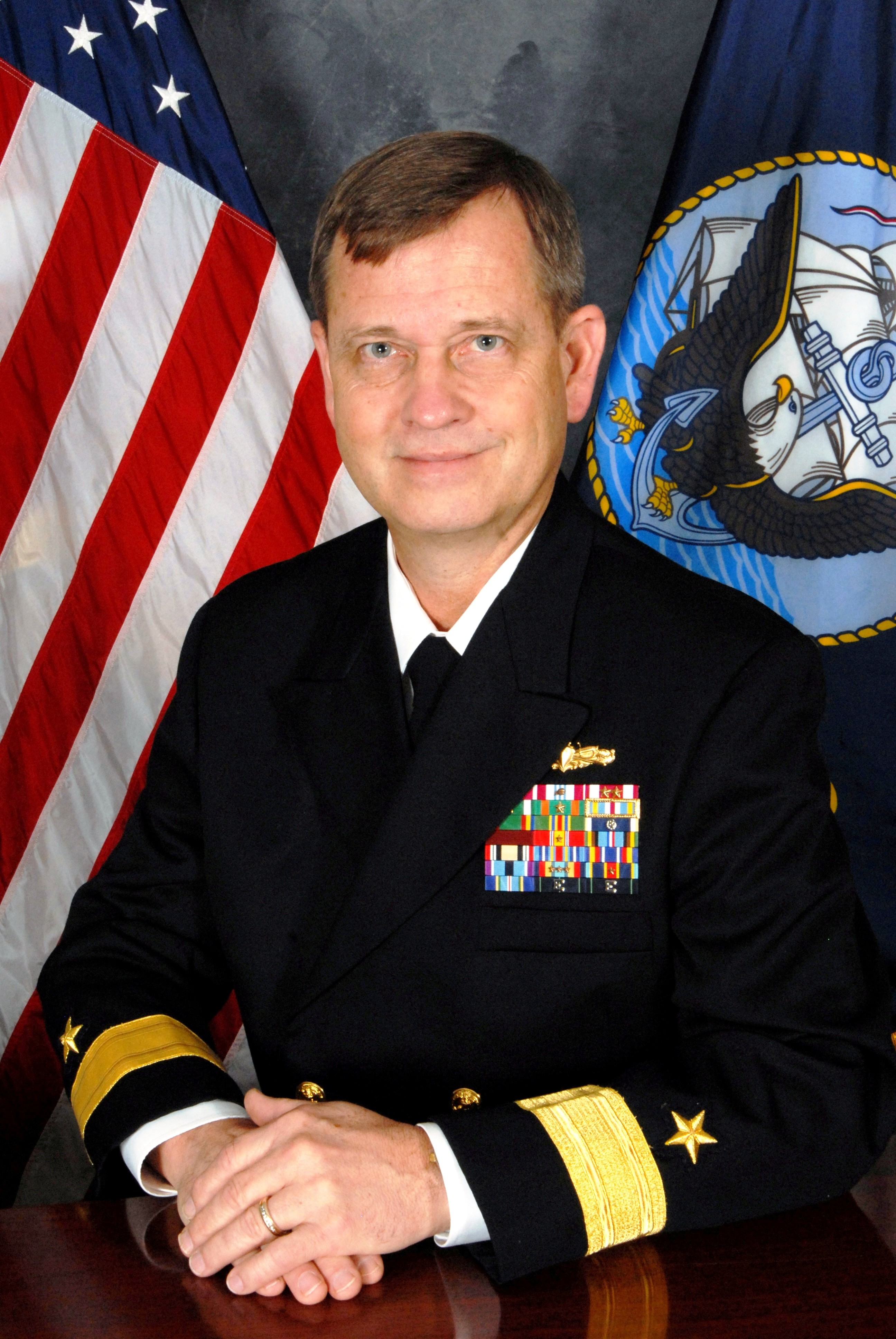 Rear Admiral Jeffery Jones > United States Navy > BioDisplay