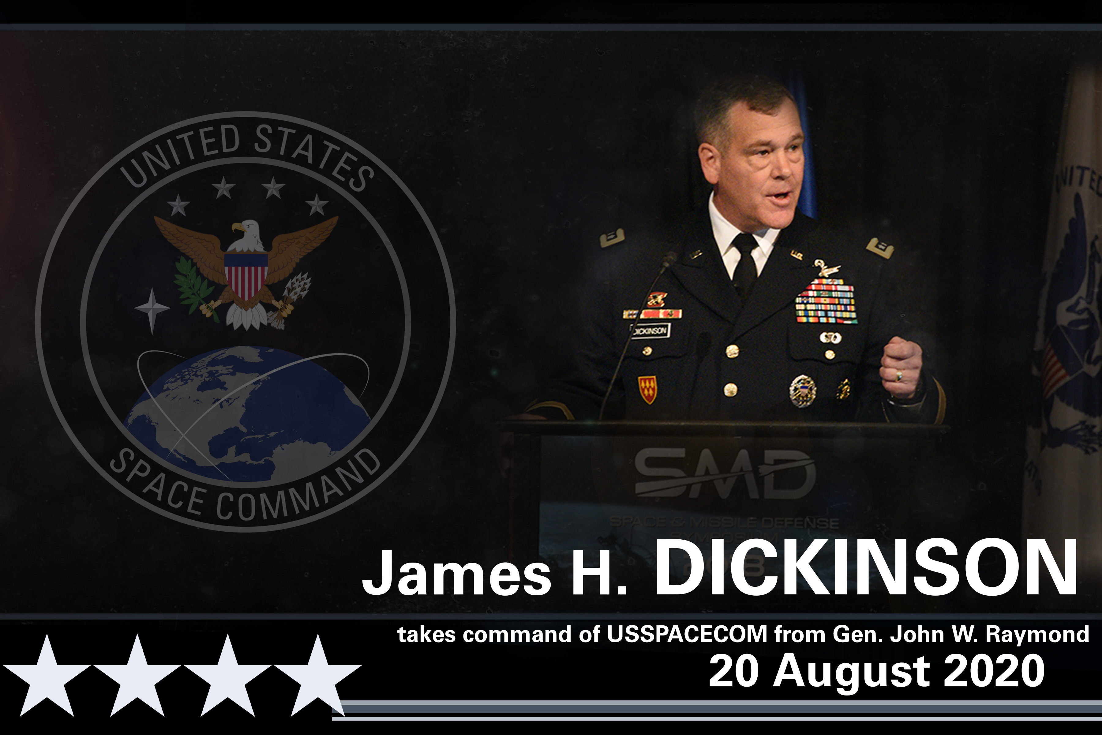 U.S. Army Gen. James H. Dickinson assumes command of the United States ...