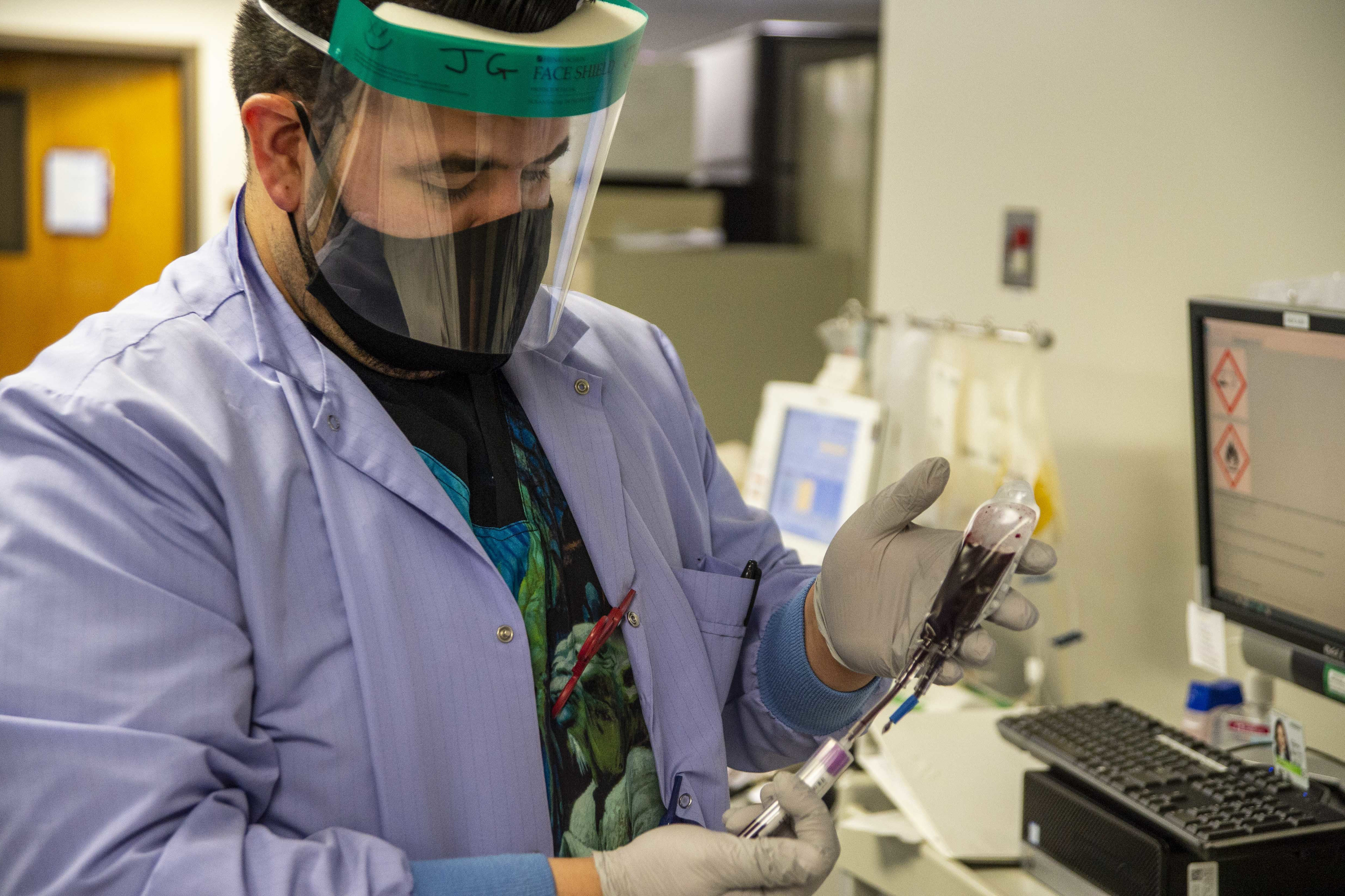 Plasma Sample | U.S. Department of War