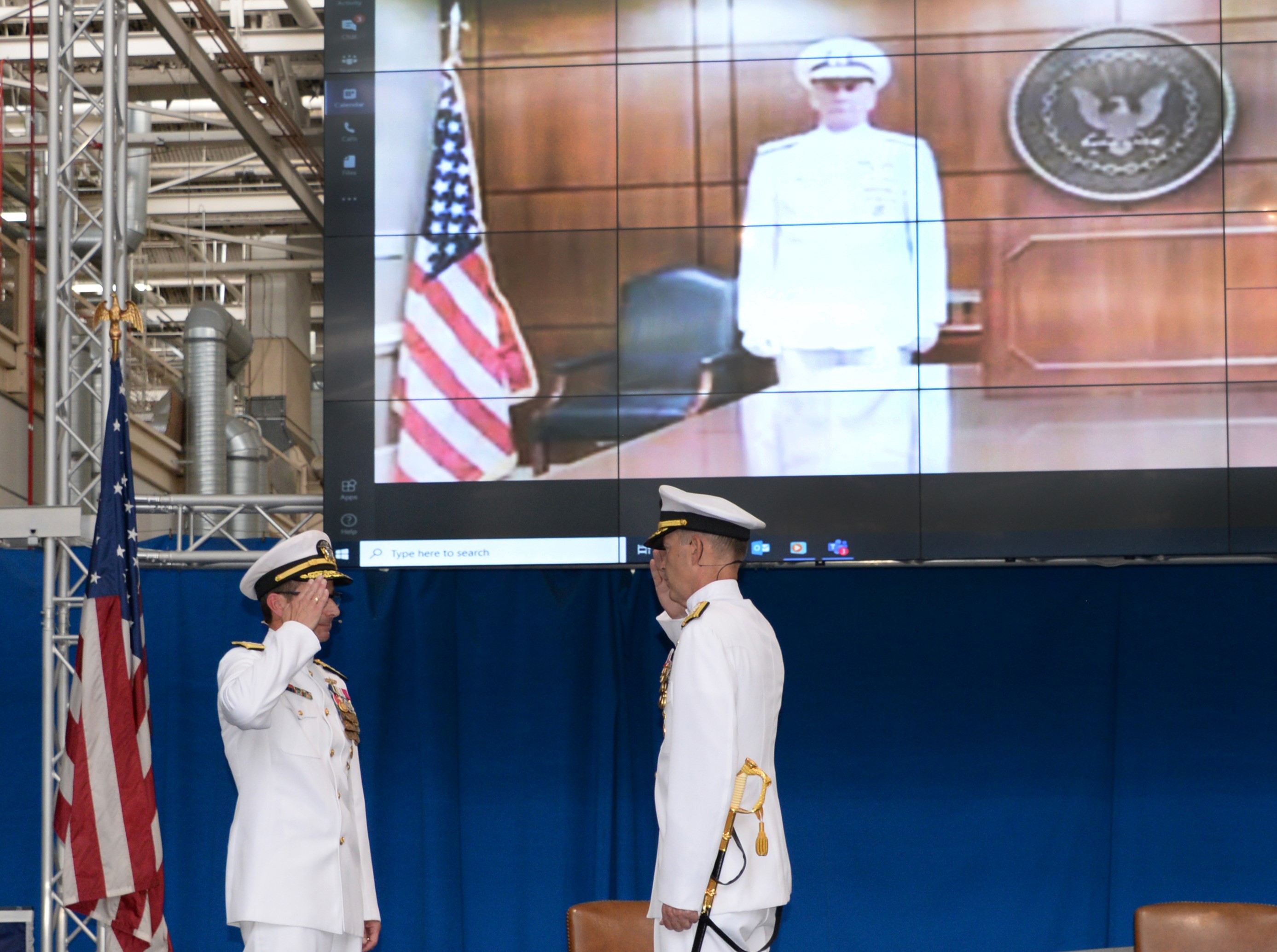 NAVWAR Welcomes New Commander, Rear Admiral Douglas Small > United ...