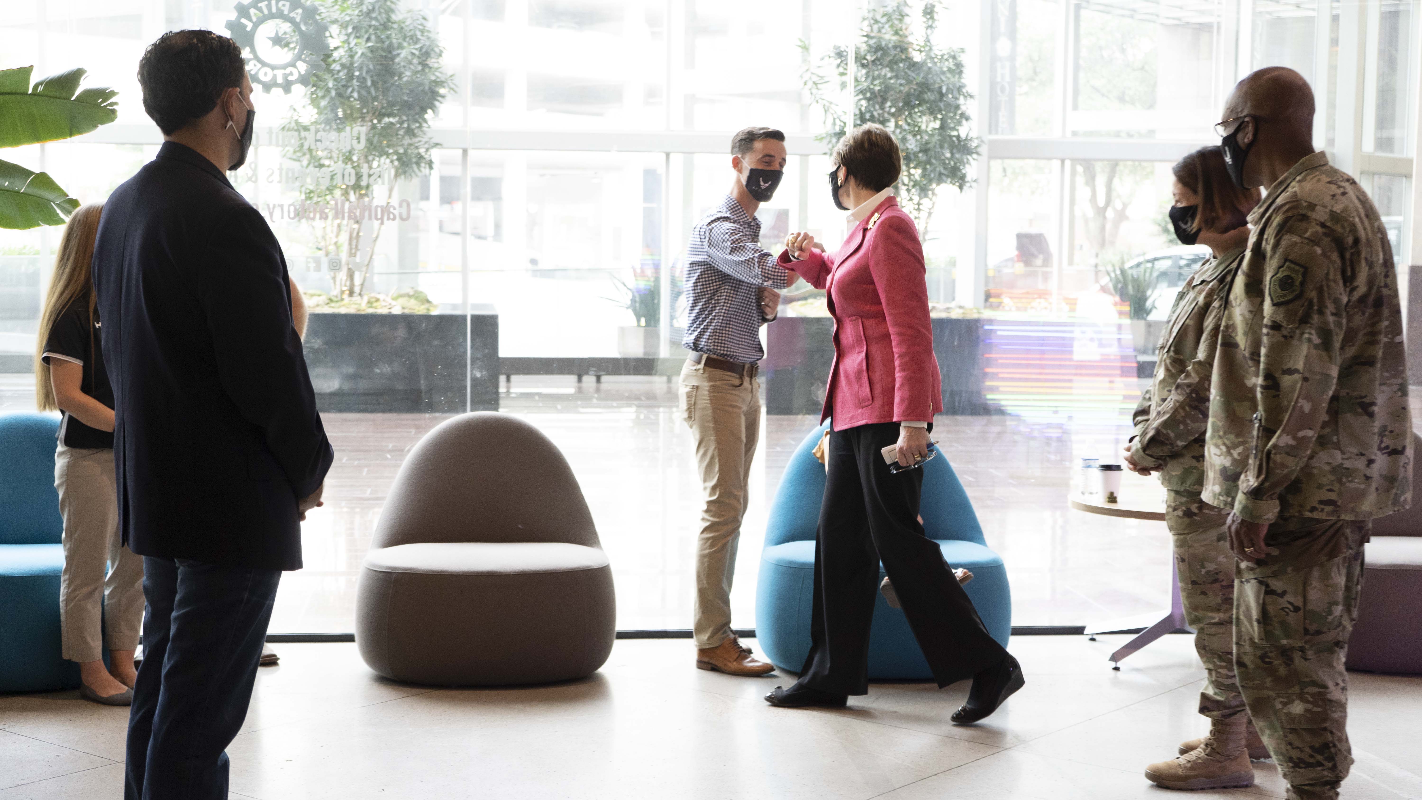 AFWERX Austin Hub attracts visit from SECAF, CSAF, CMSAF > Air Force ...