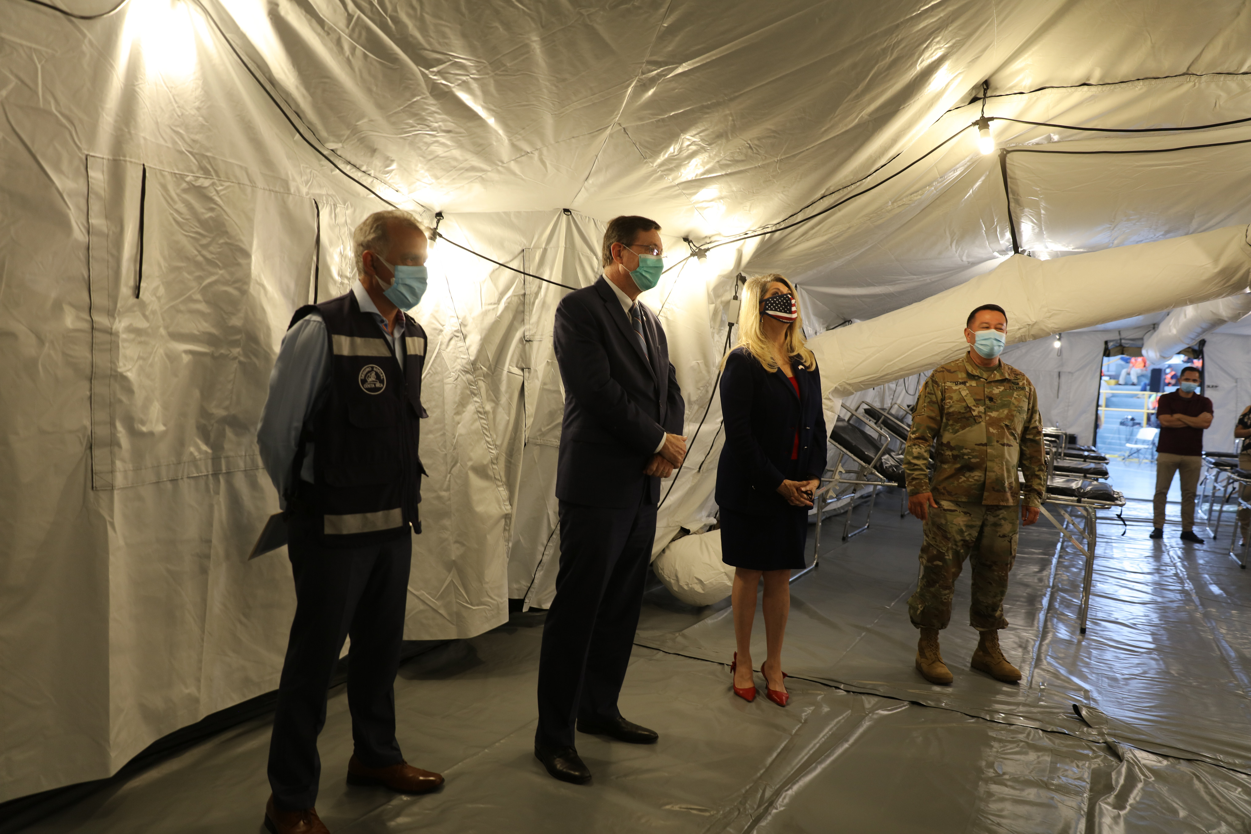SOUTHCOM Donates Field Hospitals to Costa Rica