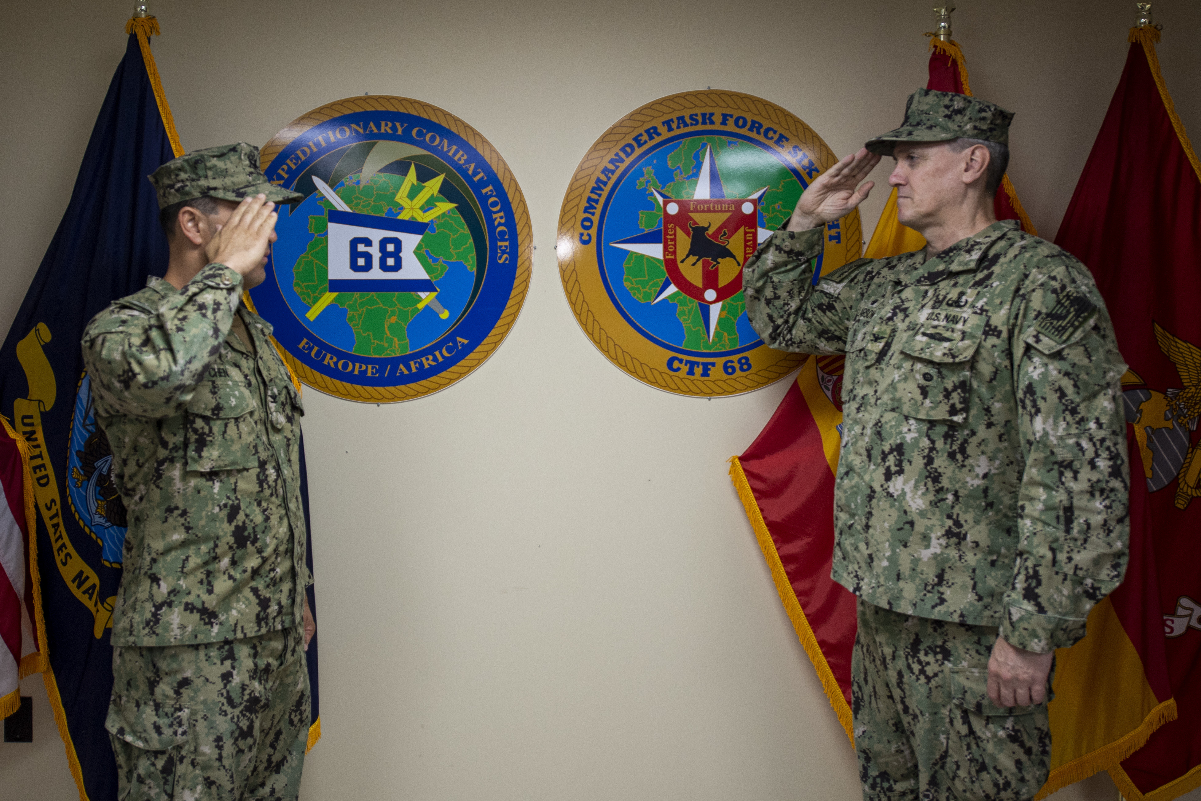 CTF 68 Holds Change of Command > United States Navy > News Stories