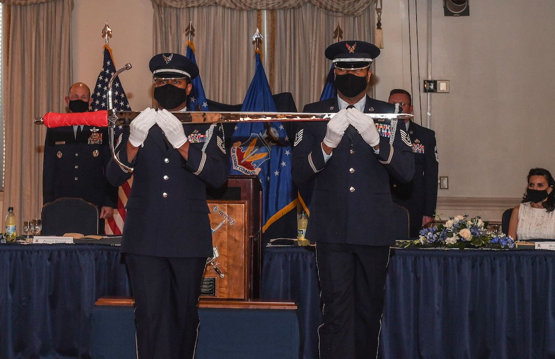 ACC enlisted induct Gen. Holmes into Order of the Sword