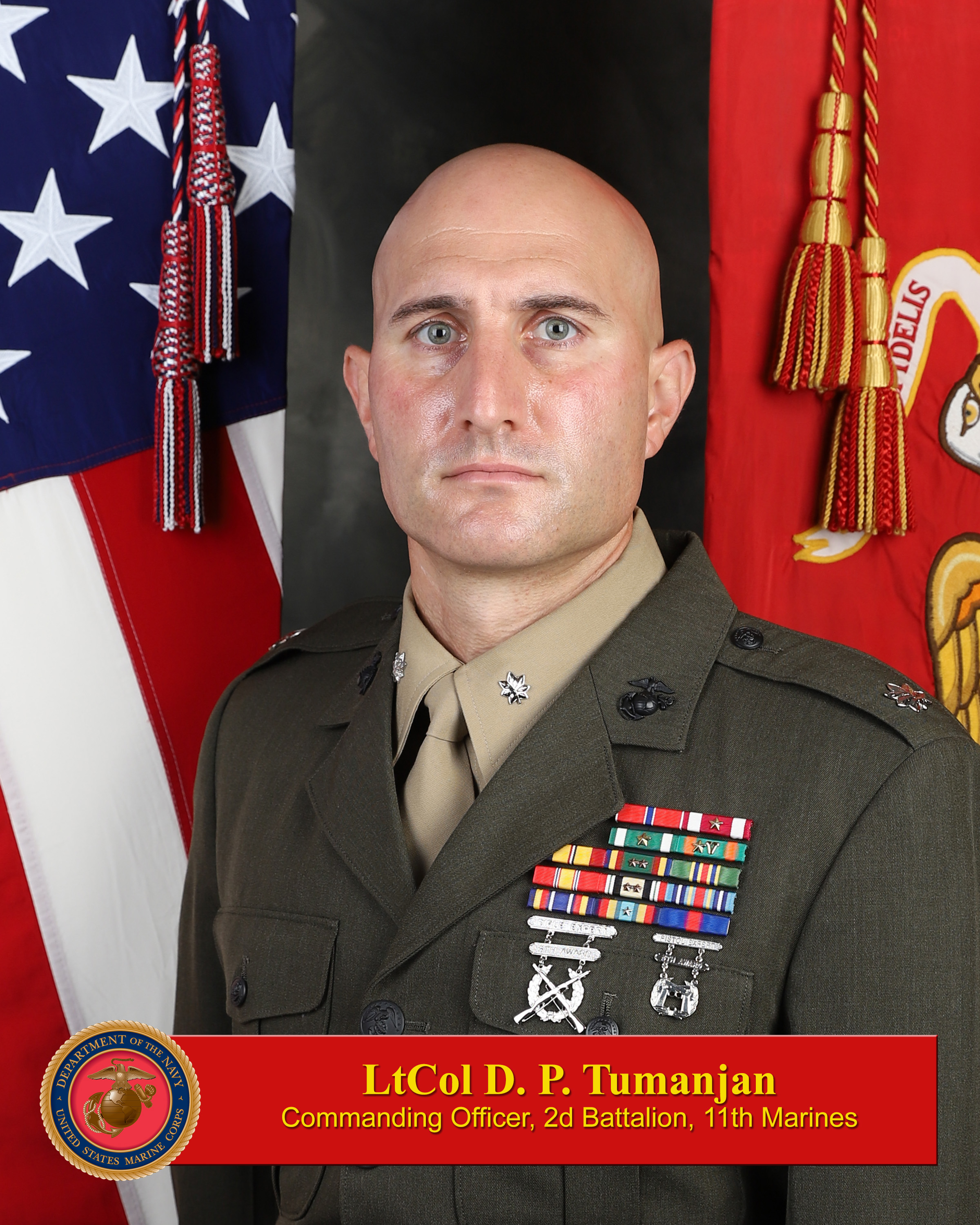 Lieutenant Colonel David P. Tumanjan > 1st Marine Division > Leaders