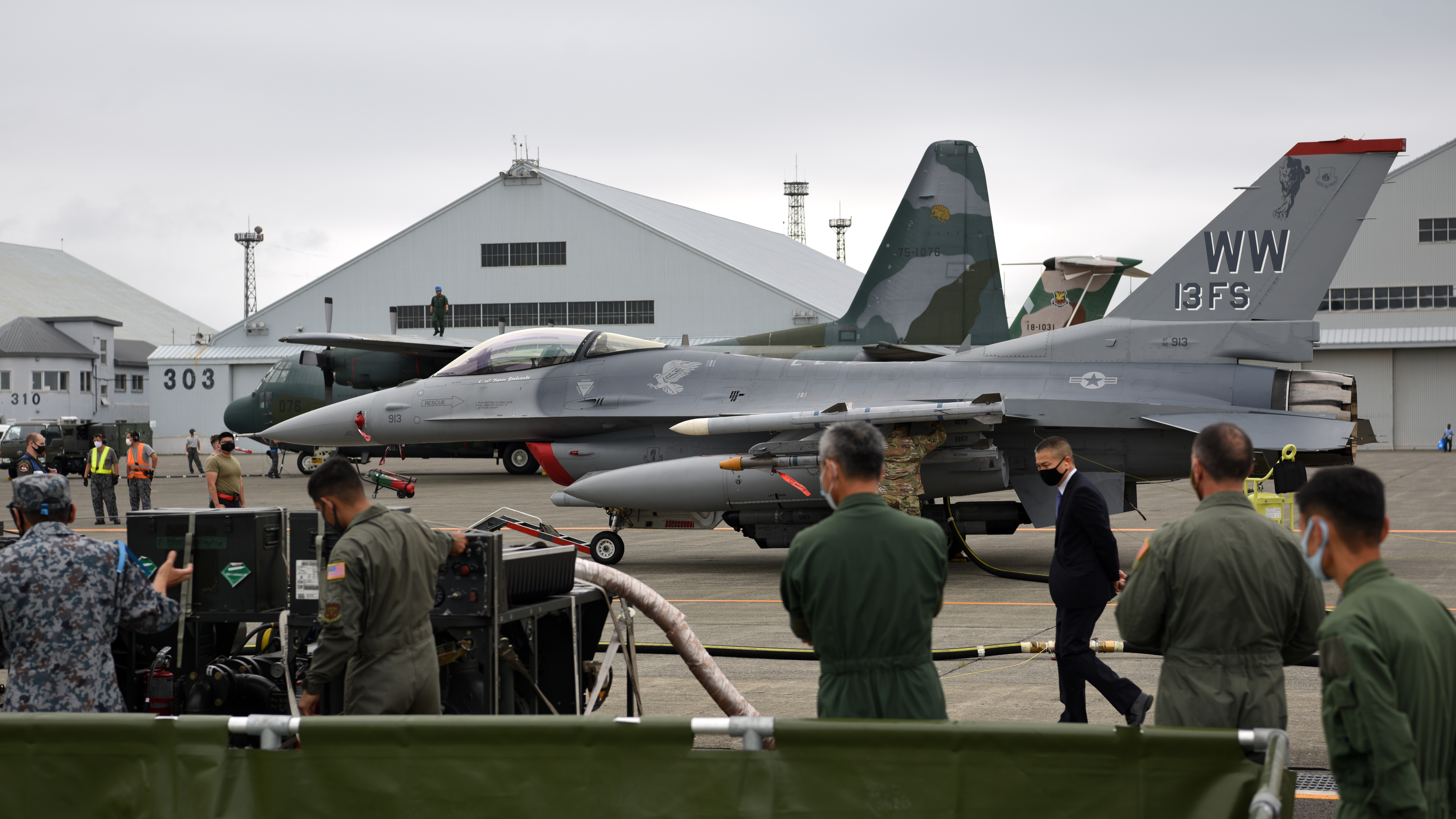 Fifth Air Force, Air Support Command leadership visit Misawa, Chitose ...