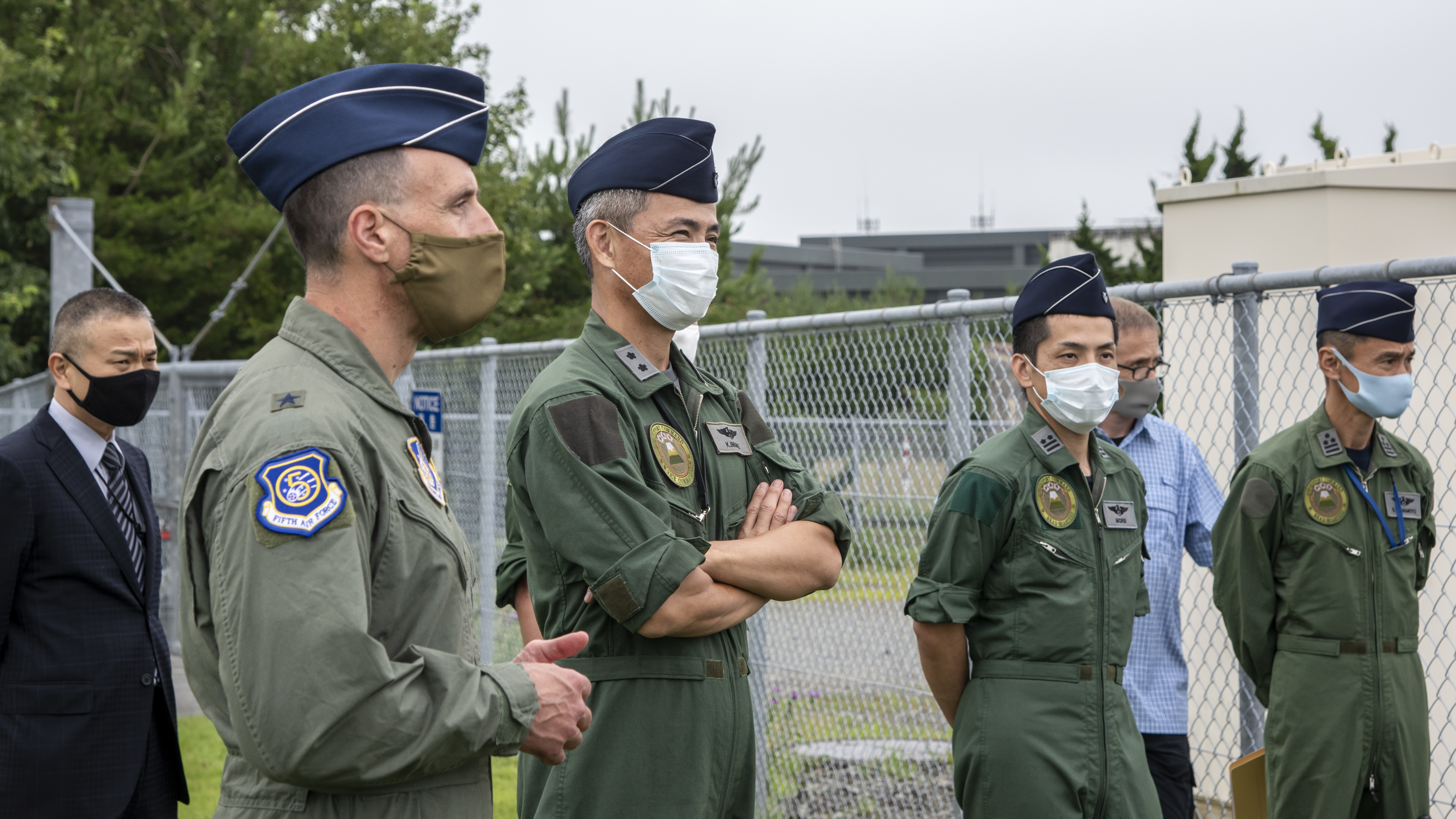 Fifth Air Force, Air Support Command leadership visit Misawa, Chitose ...