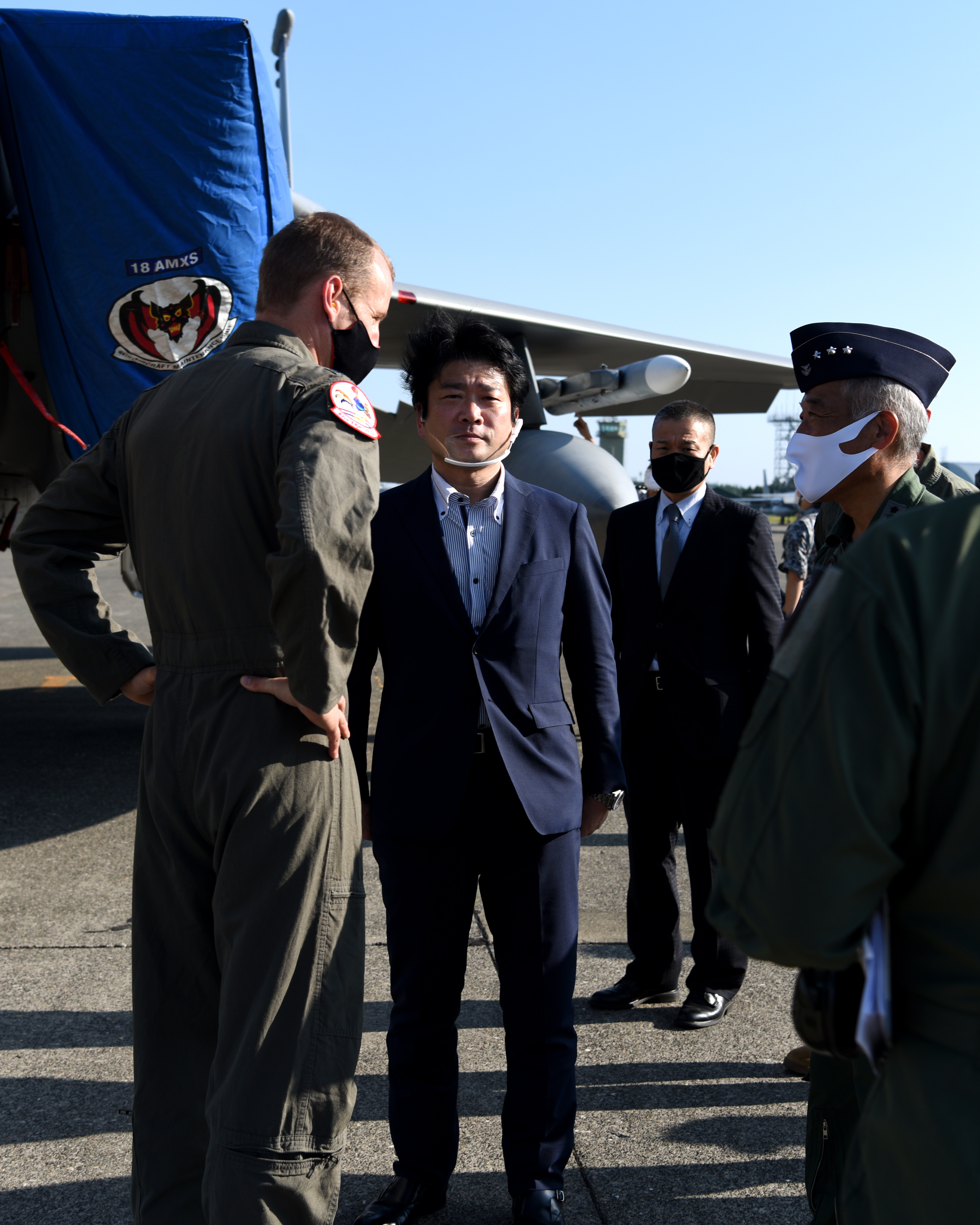 Fifth Air Force, Air Support Command leadership visit Misawa, Chitose ...