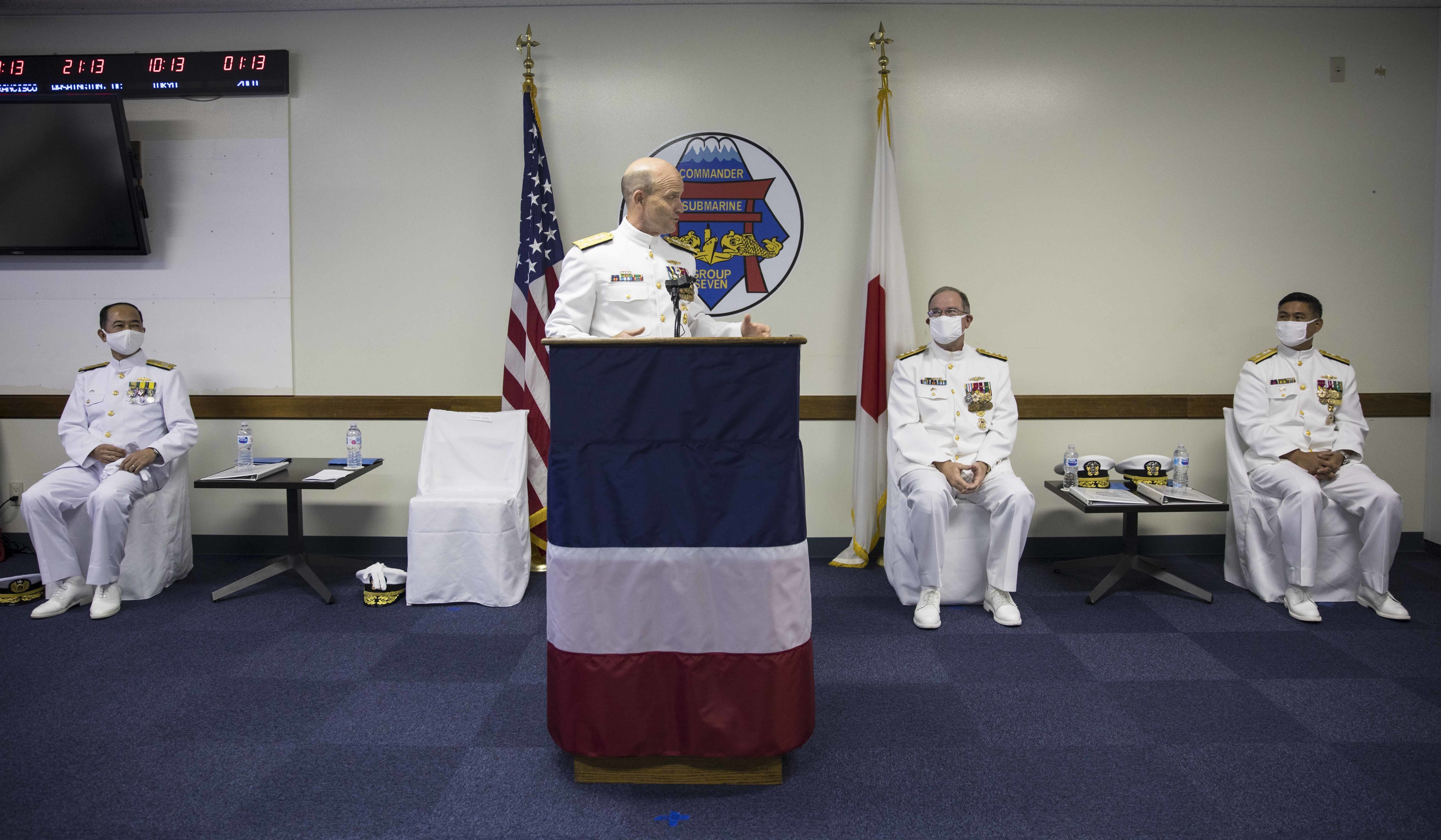 Submarine Group 7 Holds Change of Command Ceremony > United States Navy ...