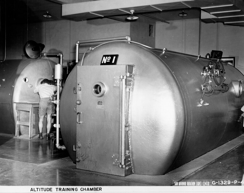 Hypobaric altitude chamber finds new home at 344th Training Squadron ...