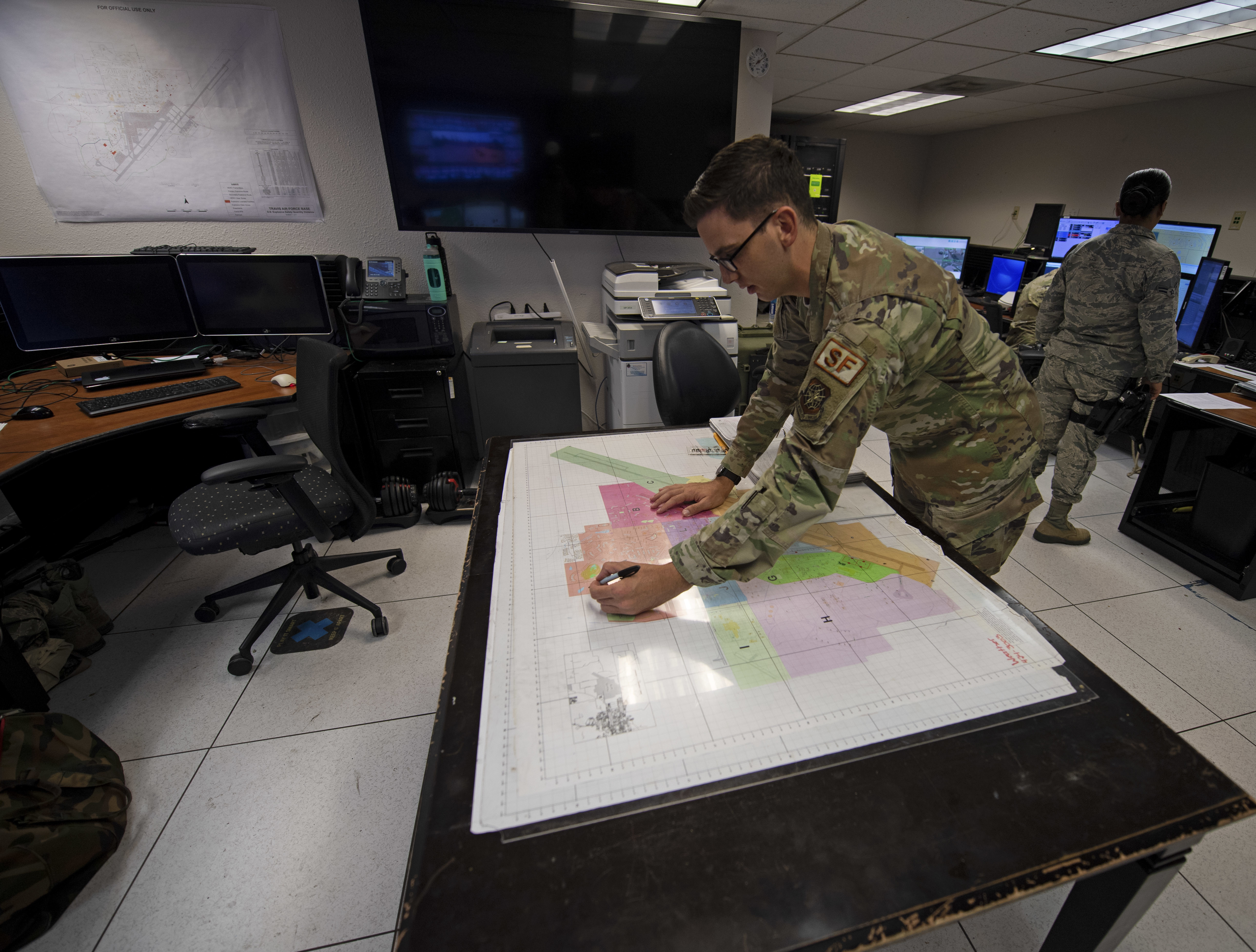 60th SFS evacuates Team Travis families > Air Mobility Command ...