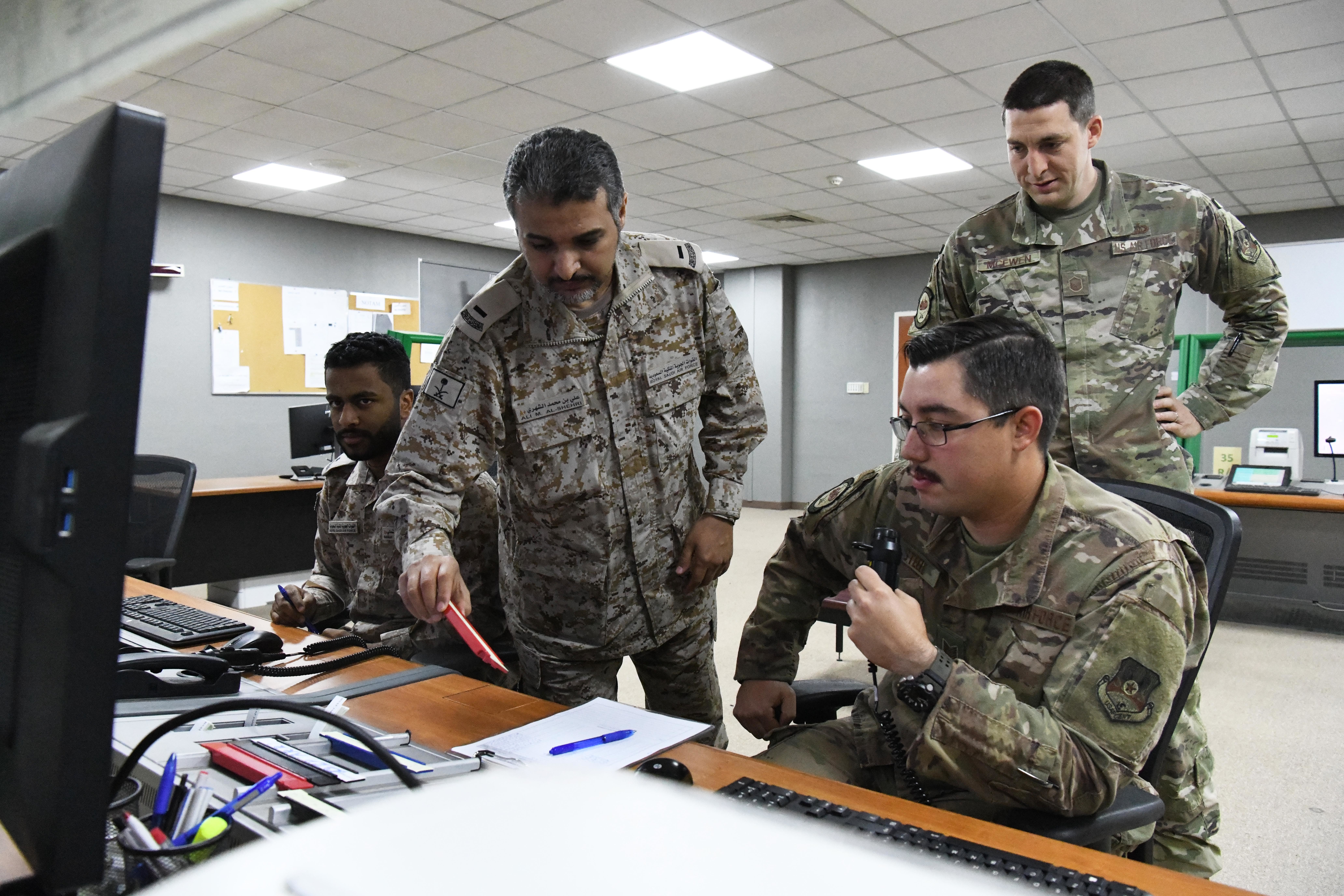 USAF, RSAF integrate for PSAB’s air traffic control > U.S. Air Forces ...