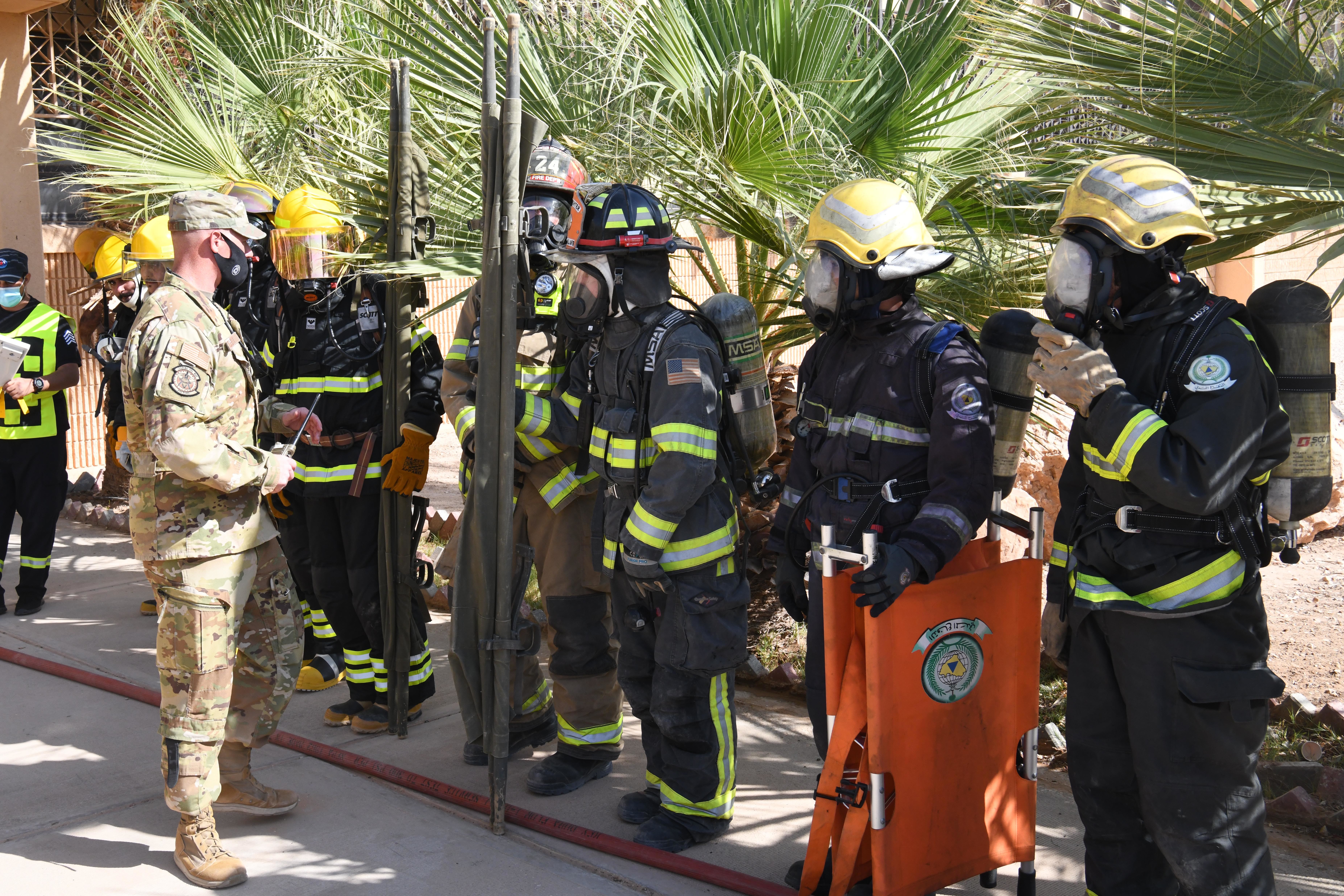 USAF, RSAF emergency services conduct joint exercise > U.S. Air Forces ...