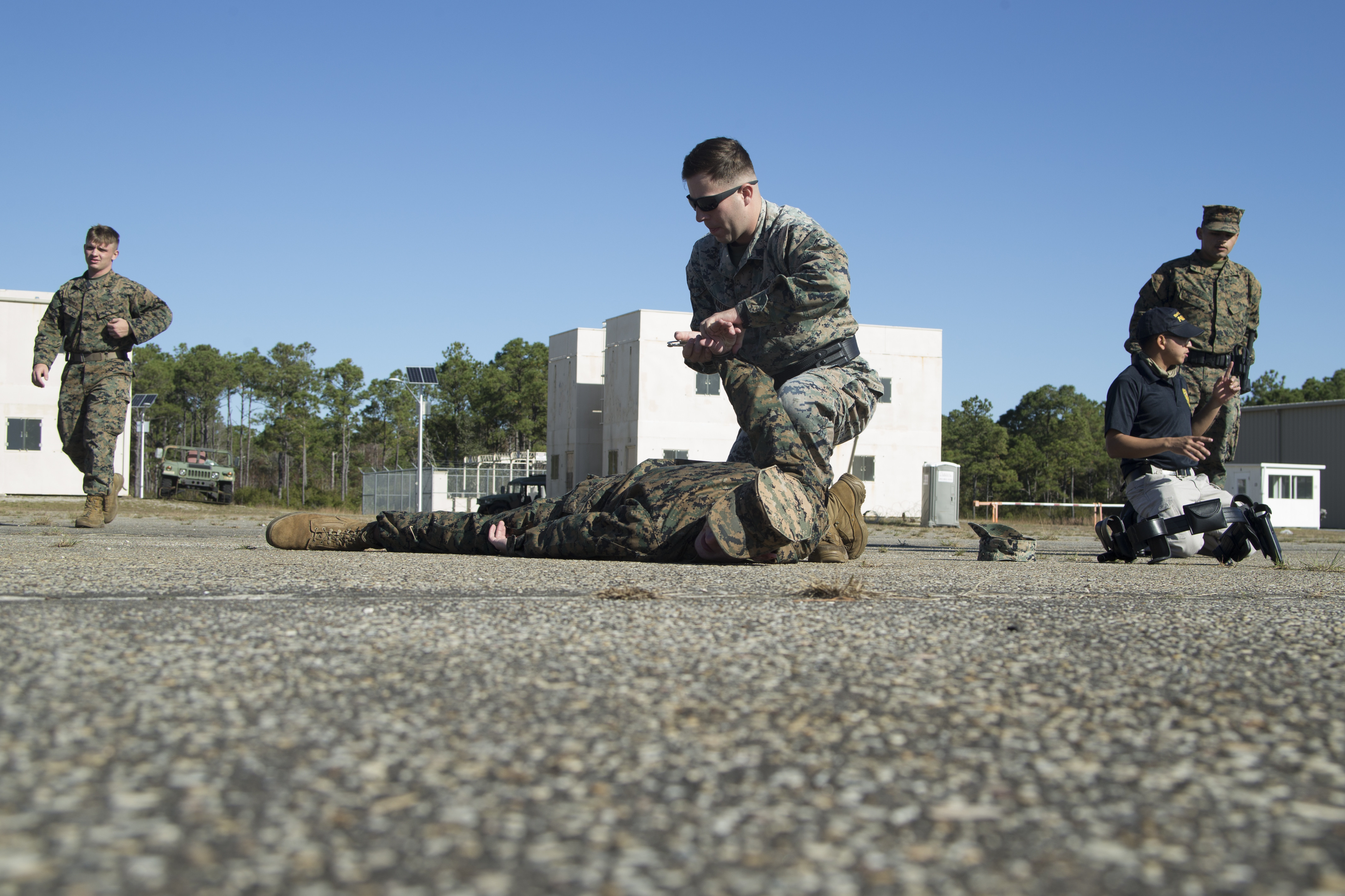 PMO Active Shooter Training at MCOLF Atalantic > Marine Corps Air ...
