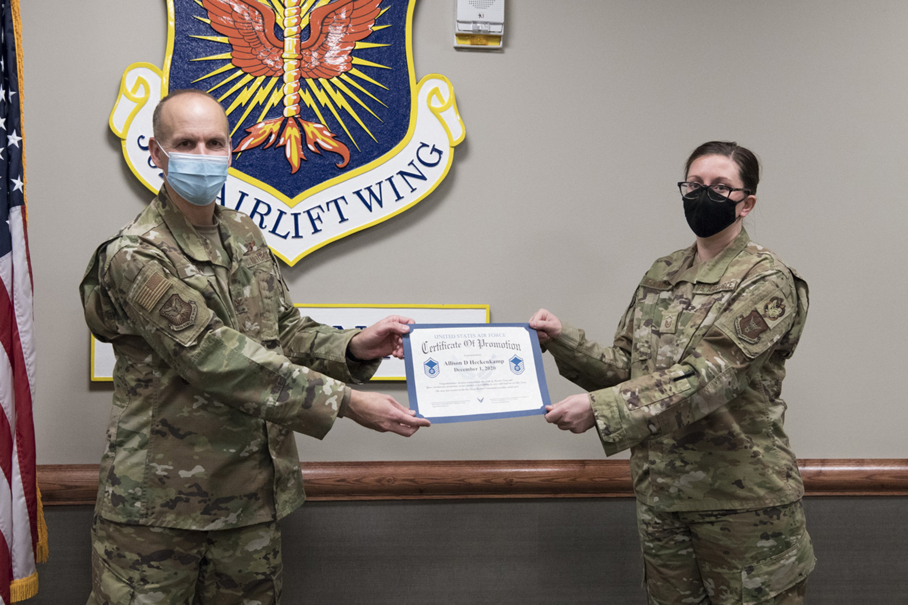 Two wing inspection team reservists promote to master sergeants > 302nd ...