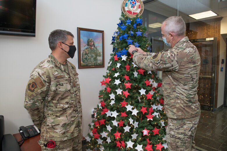 AFSOC leadership remember fallen Airmen with Honor Trees > Air Force ...