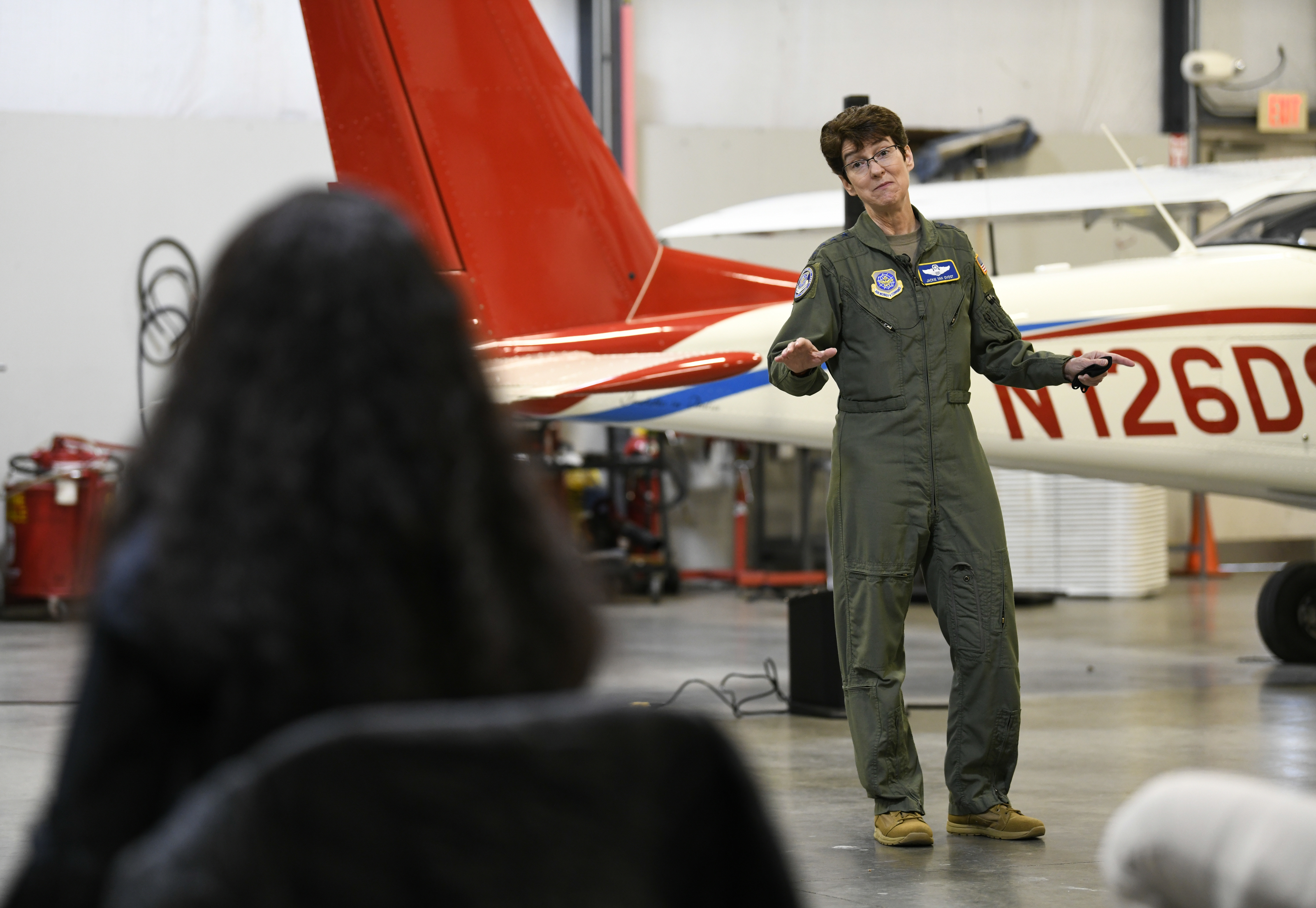 AMC commander inspires future aviation leaders > Nellis Air Force Base ...