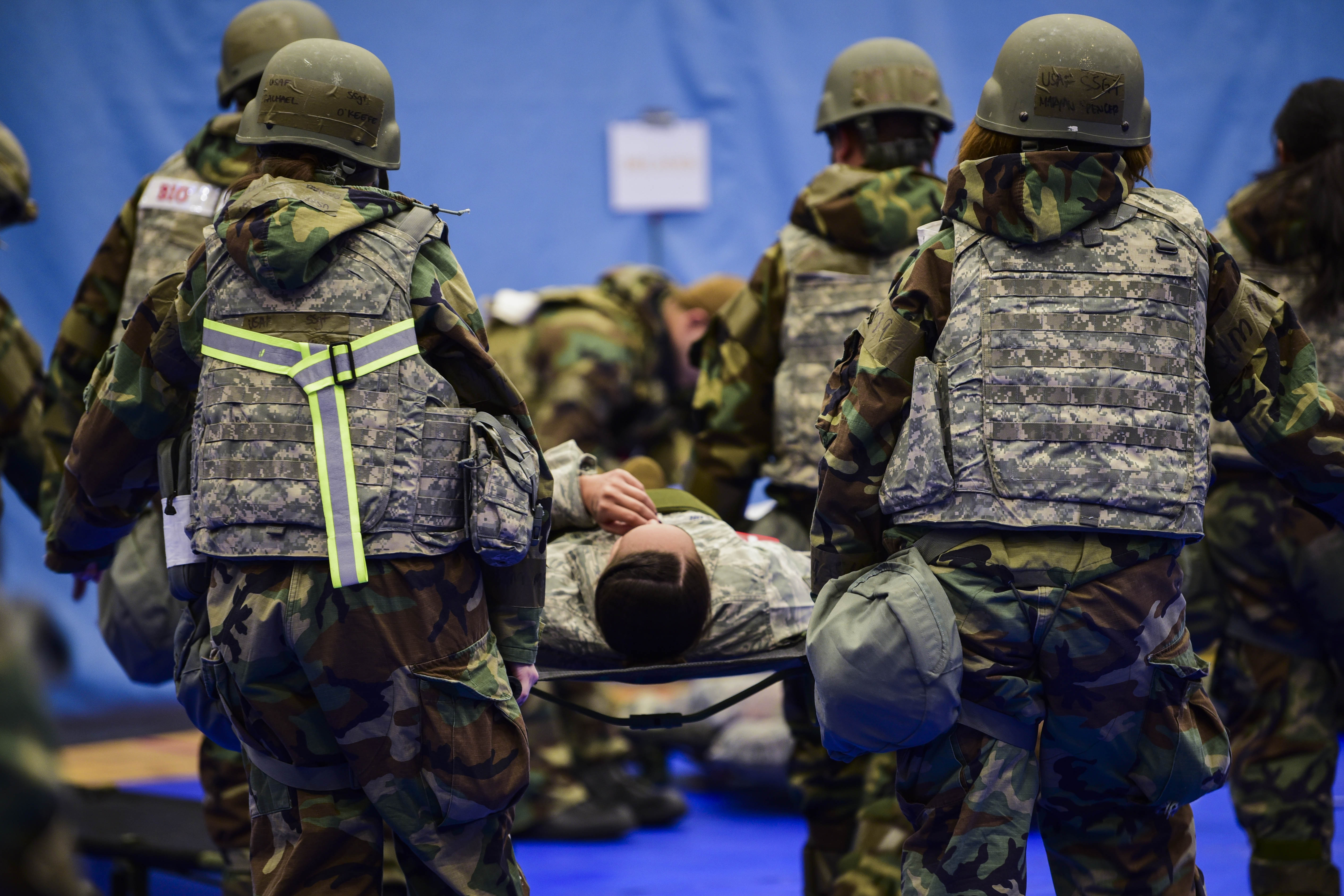 Medics train for mass casualty response > Kunsan Air Base > Kunsan Air Base
