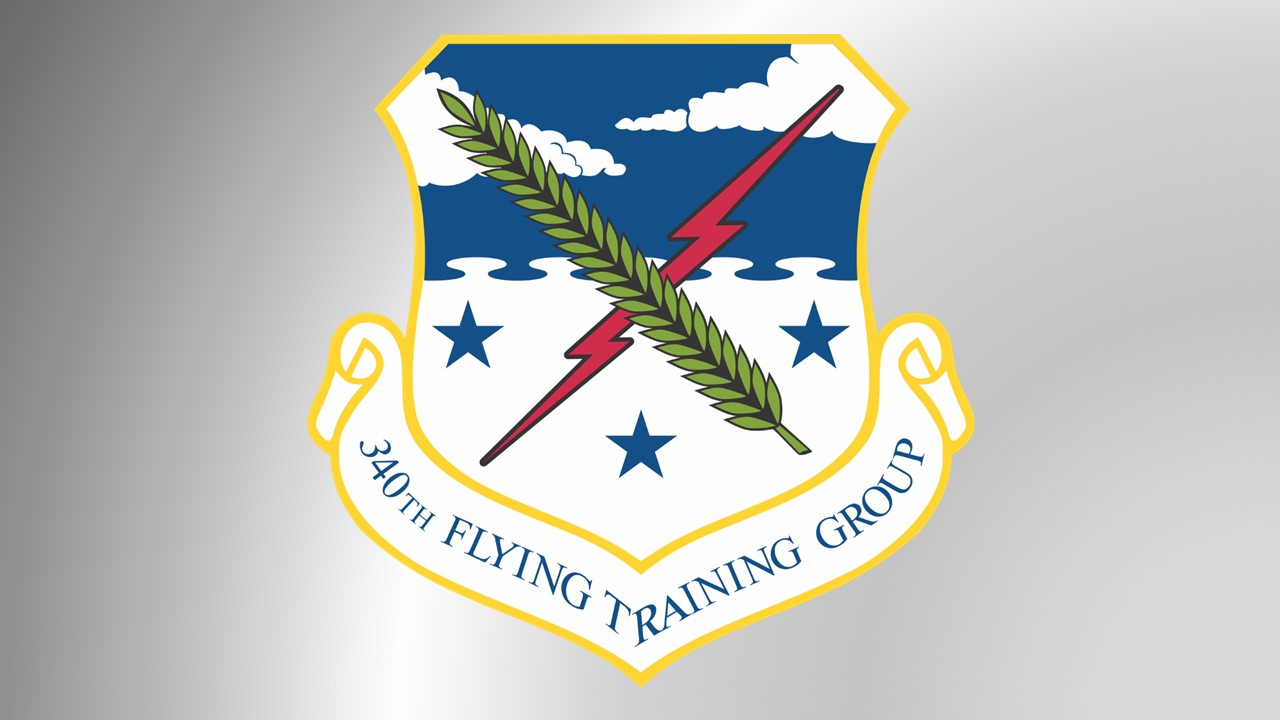 340th Flying Training Group shield