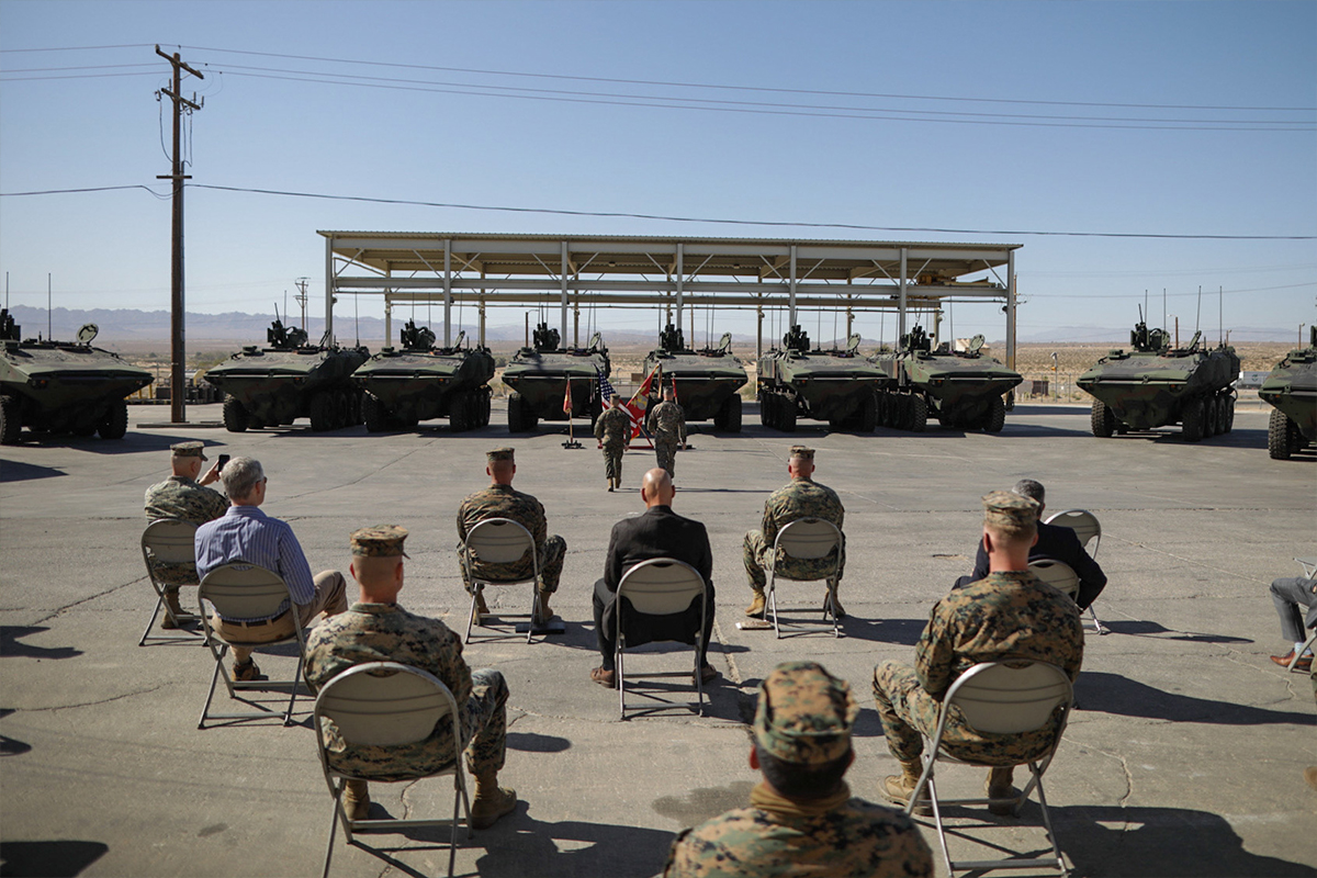 Marine Corps begins fielding Amphibious Combat Vehicle > Program ...