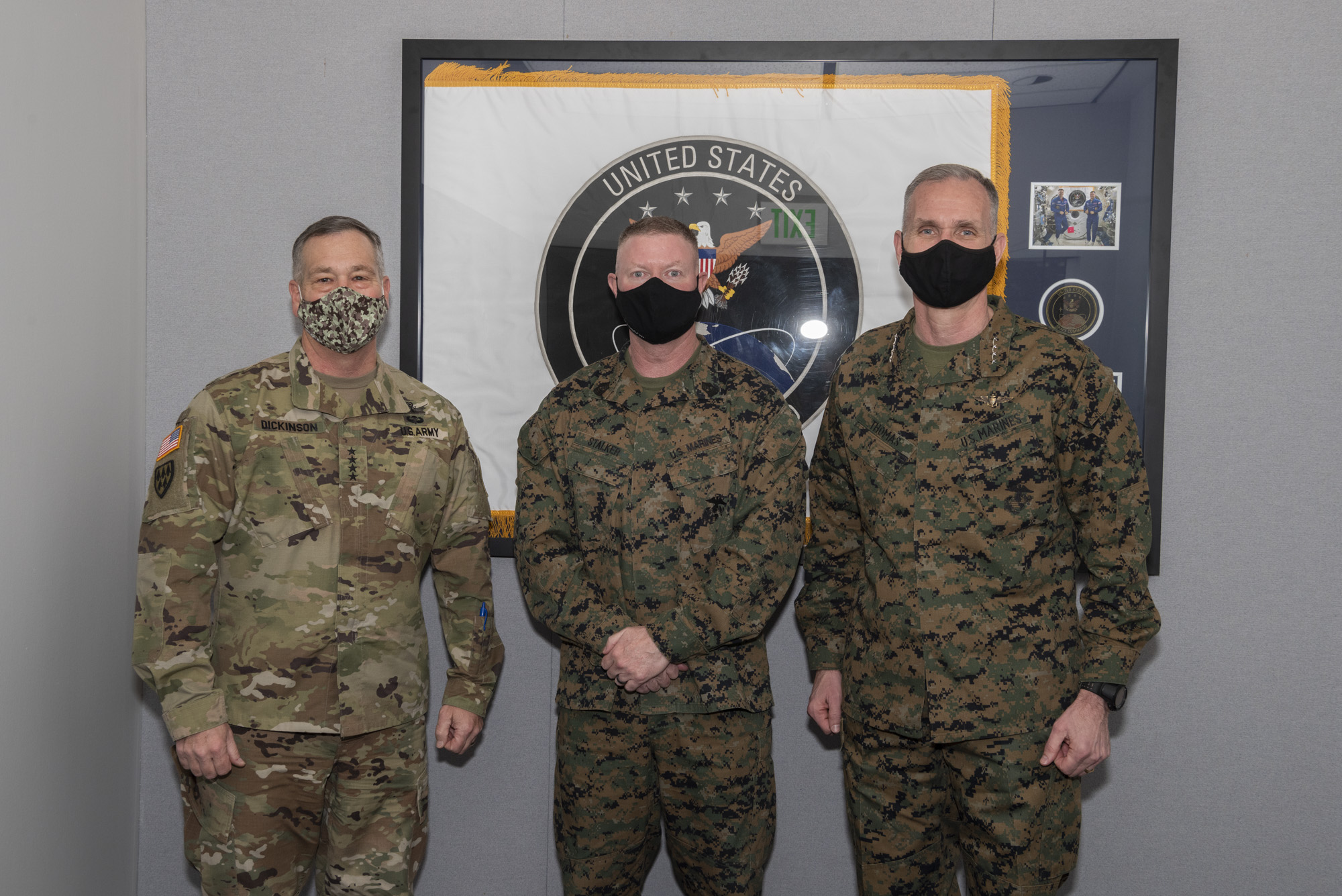 Assistant commandant, other top USMC leaders get look at USSPACECOM ...