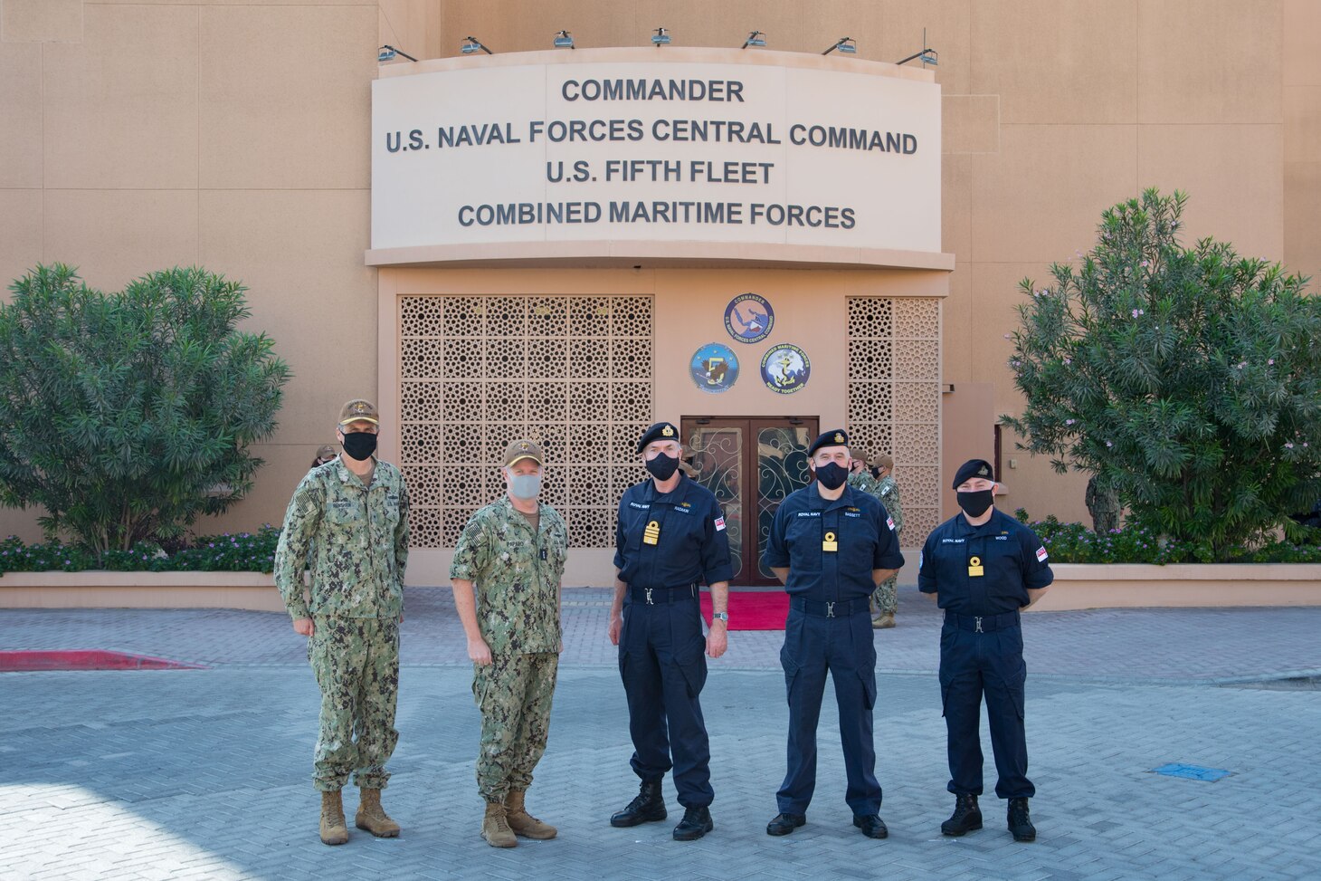 UK Chief of the Naval Staff visits NAVCENT Headquarters > U.S. Naval Forces Central Command ...