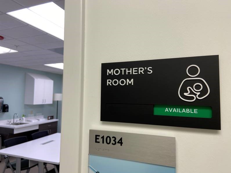 Robins designates lactation rooms for breastfeeding mothers returning ...